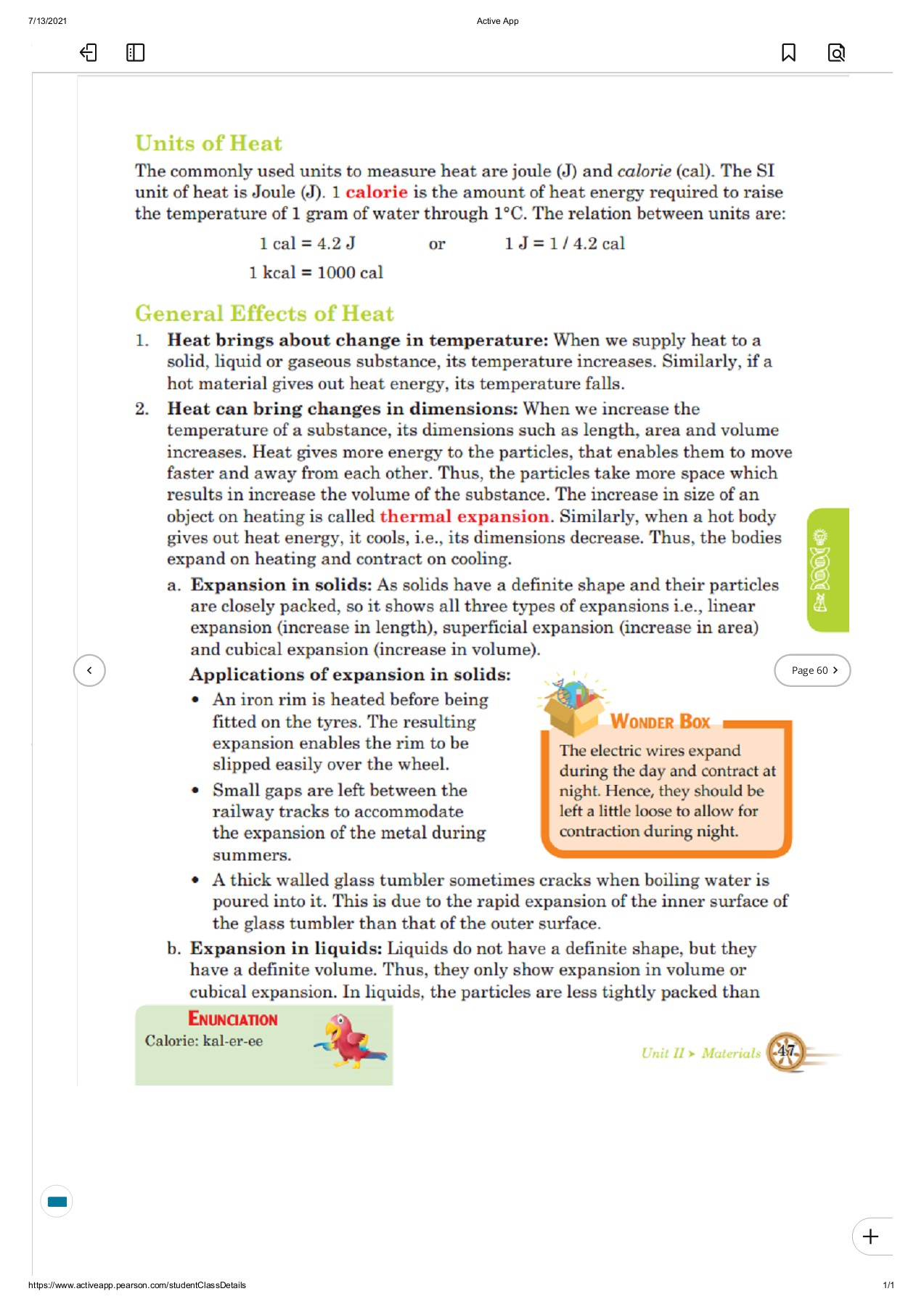 universal science-7 - THE MANTHAN SCHOOL - Page 60 | Flip PDF Online ...