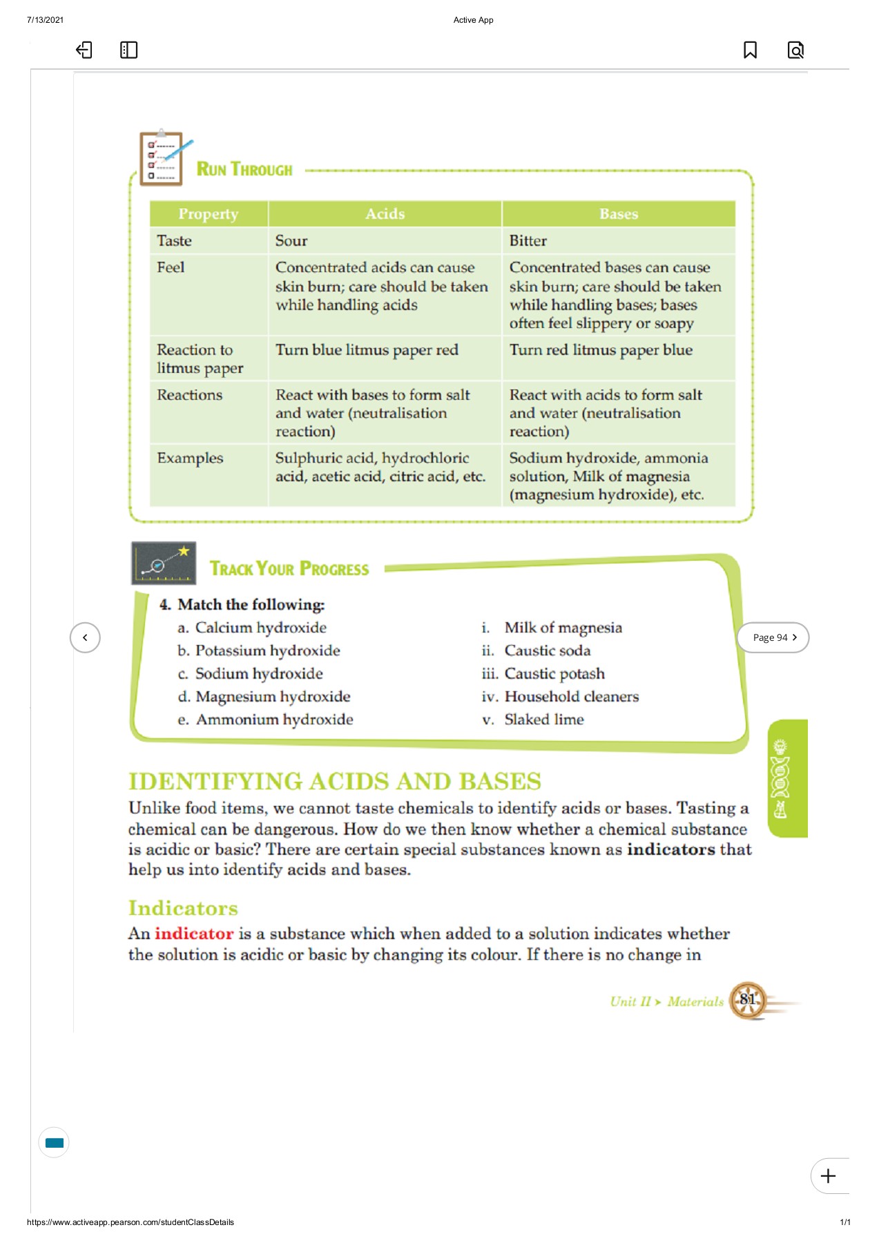 universal science-7 - THE MANTHAN SCHOOL - Page 94 | Flip PDF Online ...