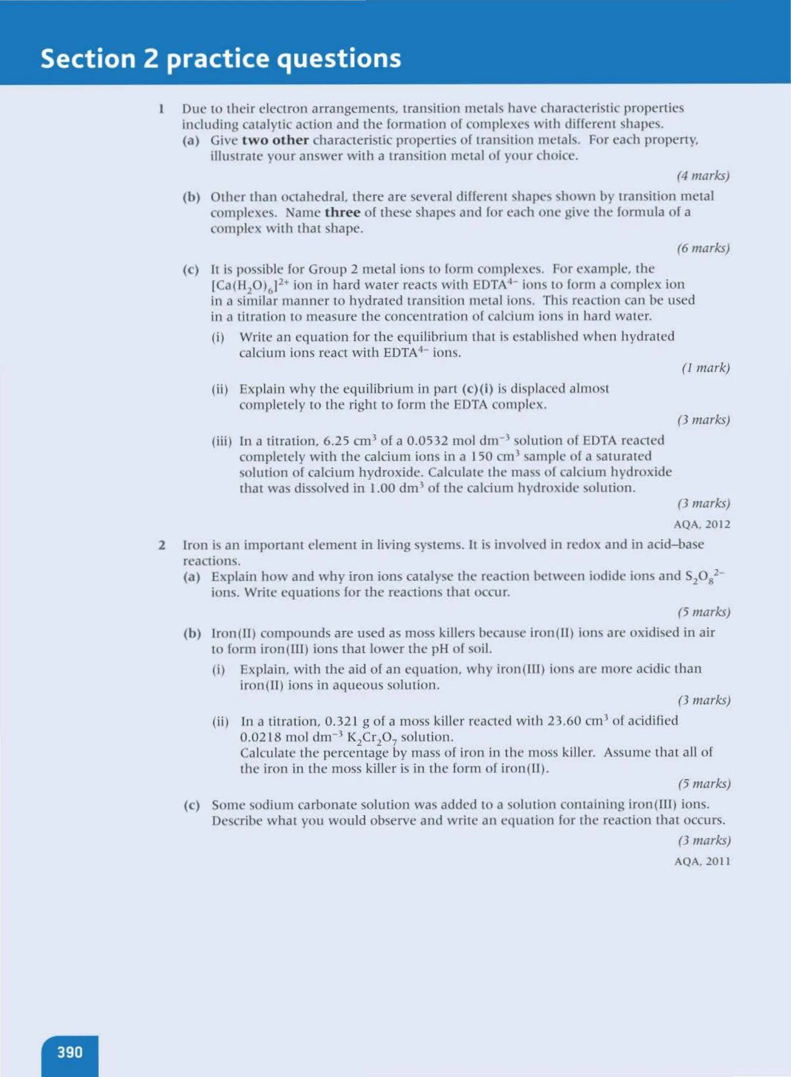 Aqa Chemistry a Level Student Book - THE MANTHAN SCHOOL - Page 402 | Flip PDF Online | PubHTML5