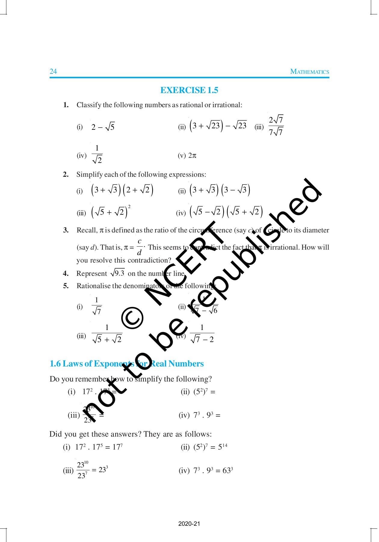 Grade 9 Math NCERT Book - THE MANTHAN SCHOOL - Page 34 | Flip PDF ...