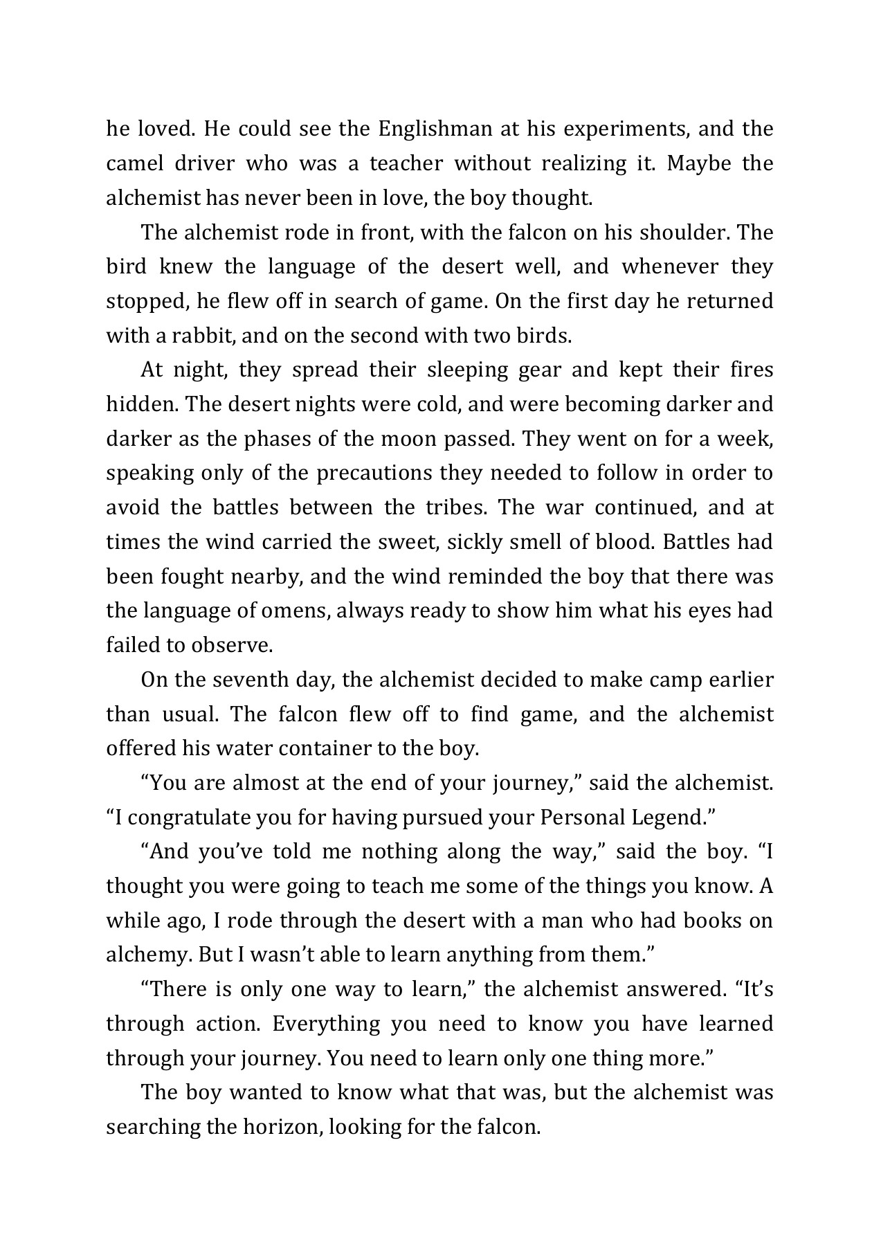 THE-ALCHEMIST - THE MANTHAN SCHOOL - Page 112 | Flip PDF Online | PubHTML5