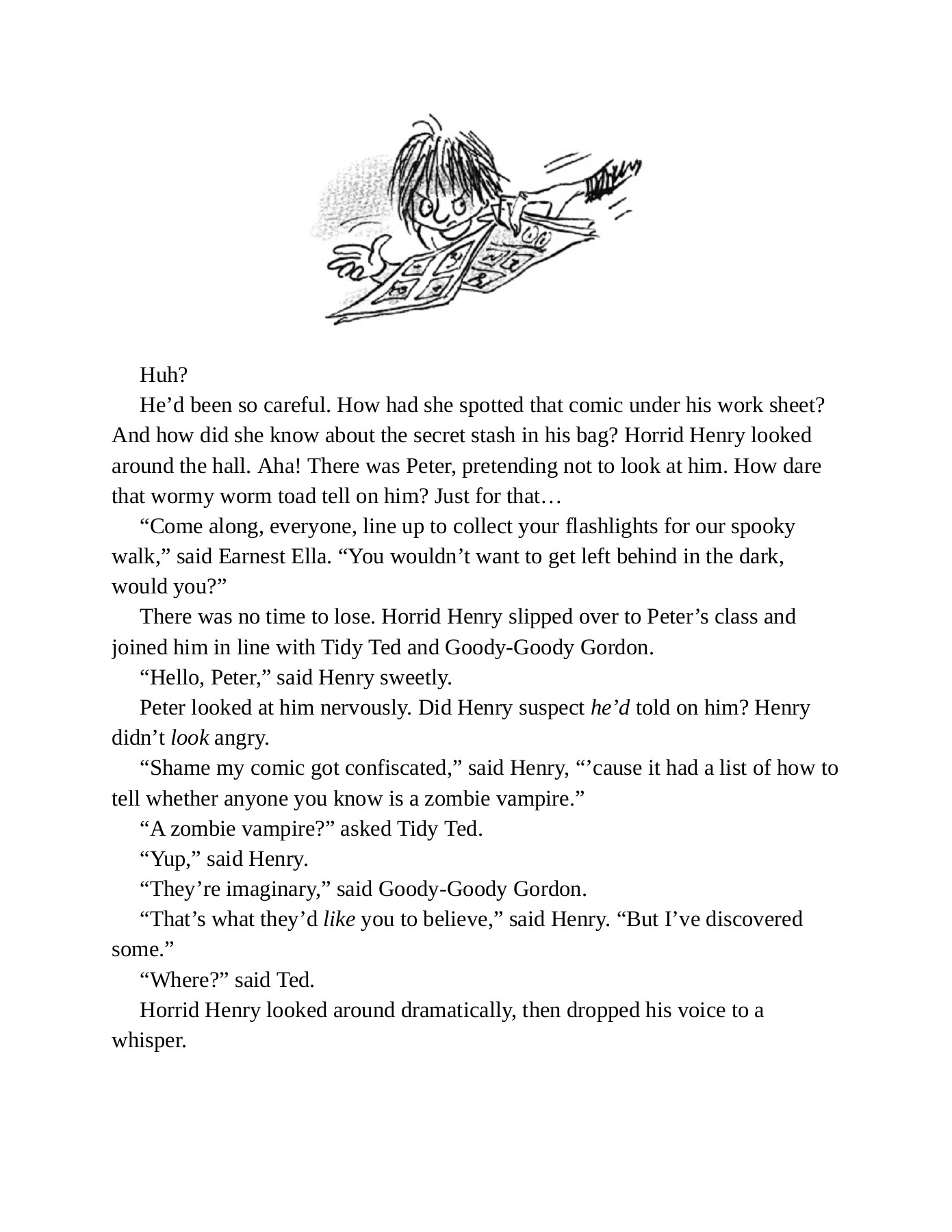Horrid Henry and the Zombie Vampire - THE MANTHAN SCHOOL - Page 47 ...