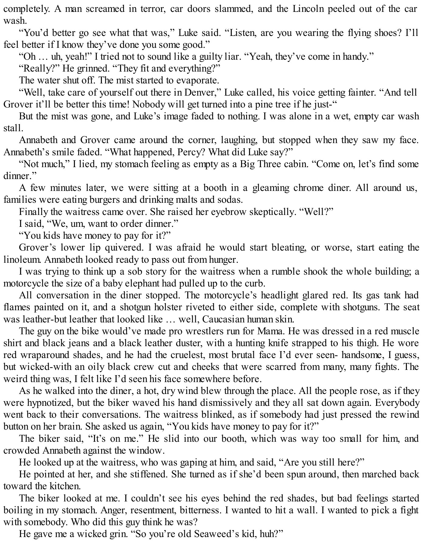 percy jackson 1 - the lightning thief - BY Rordan Rick - THE MANTHAN ...