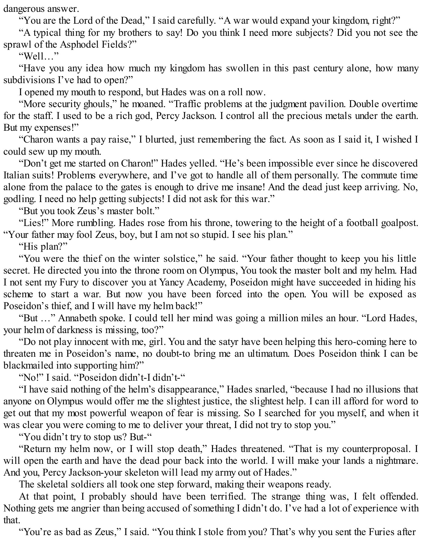 percy jackson 1 - the lightning thief - BY Rordan Rick - THE MANTHAN ...