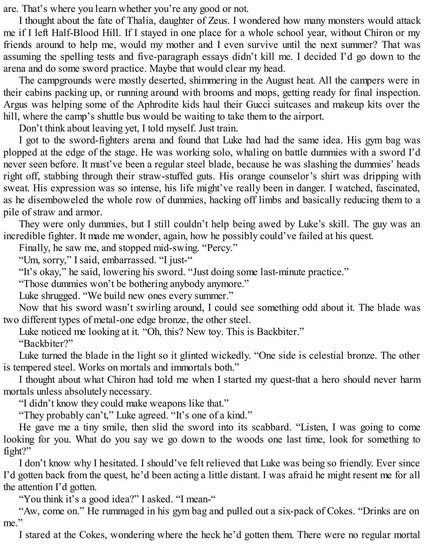 percy jackson 1 - the lightning thief - BY Rordan Rick - THE MANTHAN ...