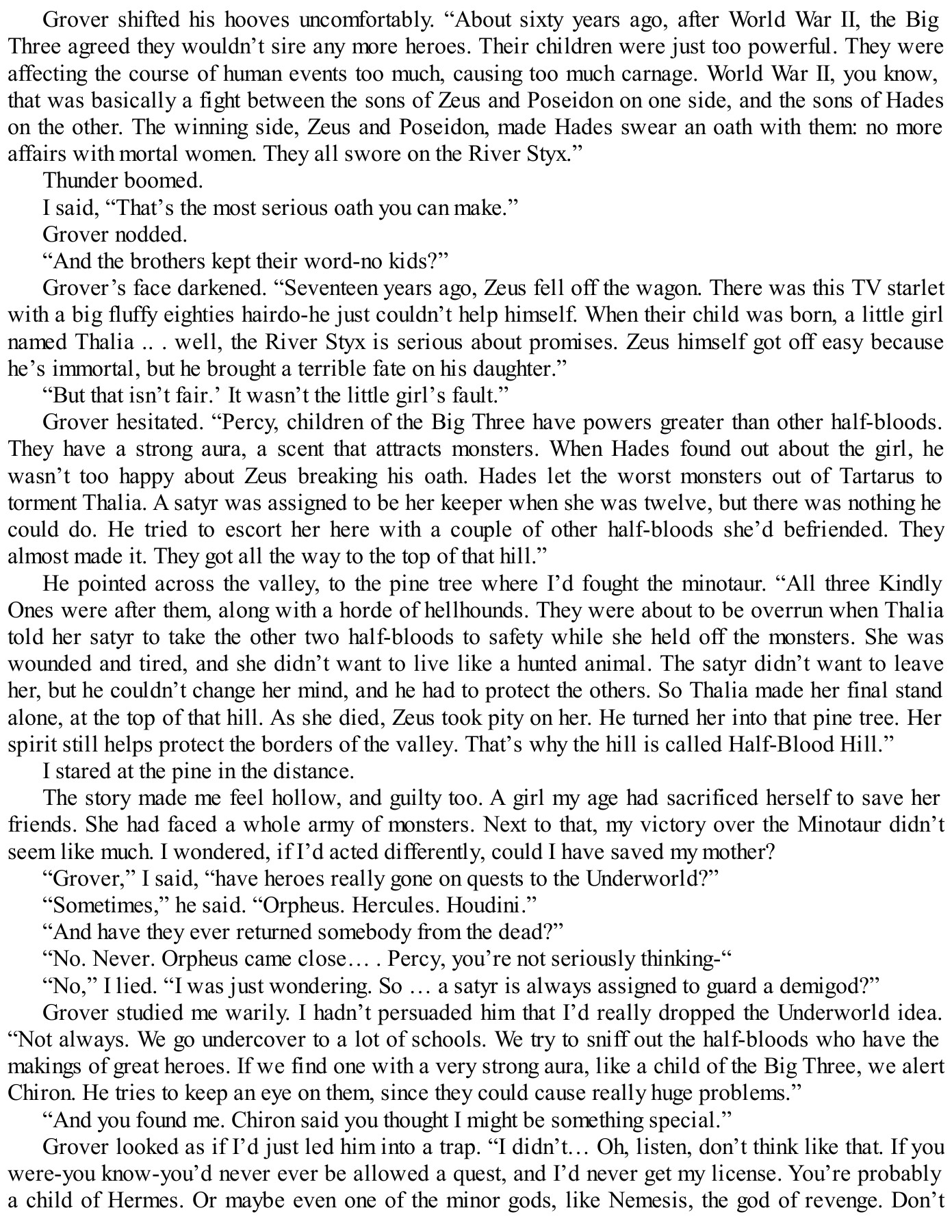 percy jackson 1 - the lightning thief - BY Rordan Rick - THE MANTHAN ...