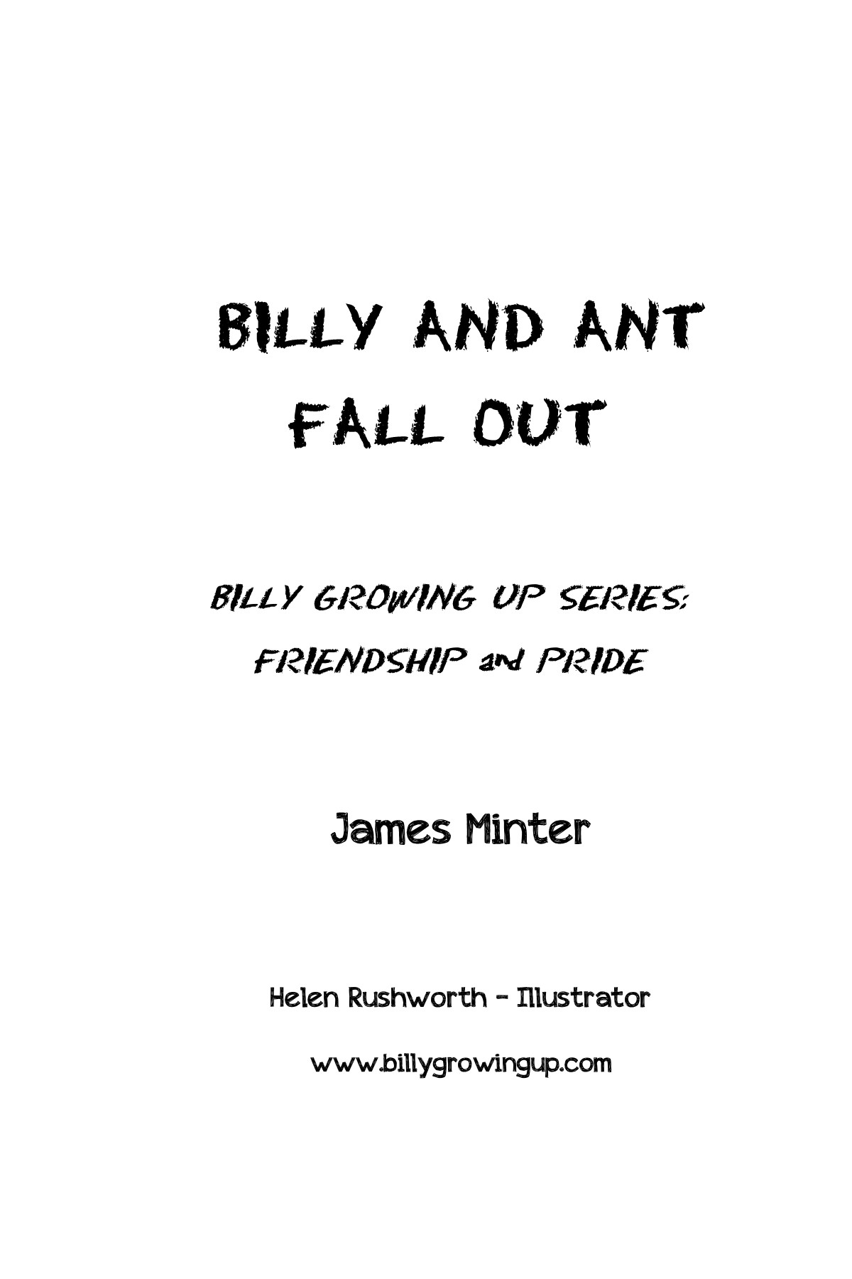 Billy_And_Ant_Fall_Out-James_Minter- - THE MANTHAN SCHOOL - Page 1 ...