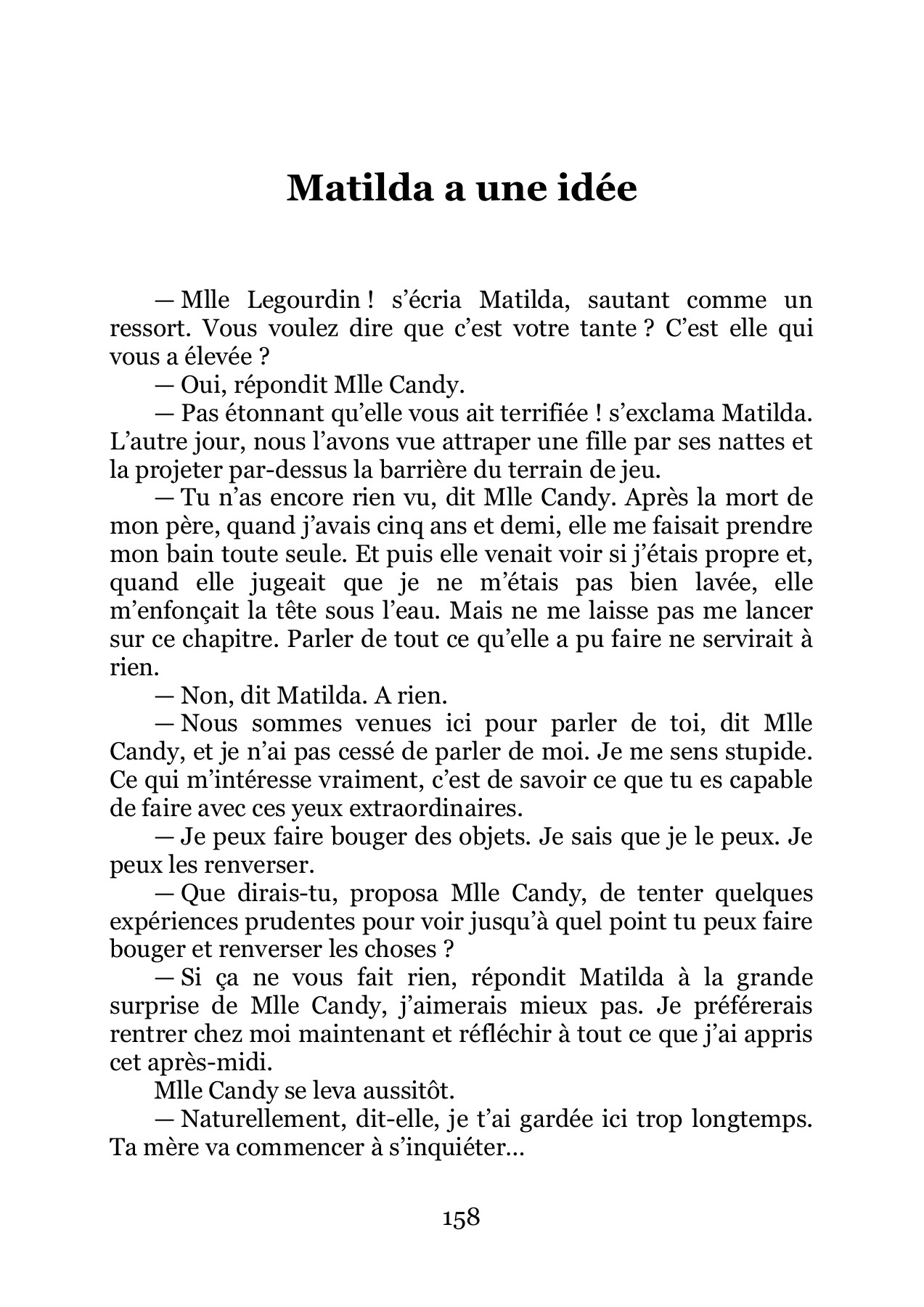 Matilda by Roald Dahl - THE MANTHAN SCHOOL - Page 158 | PDF ...