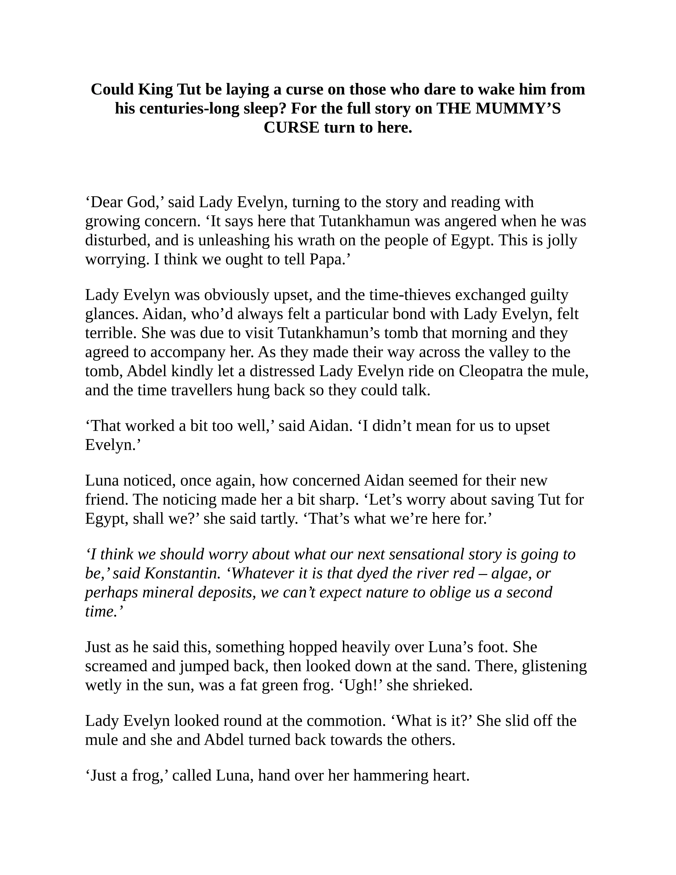 The_Mummys_Curse_-_MA_Bennett - THE MANTHAN SCHOOL - Page 245 | Flip ...