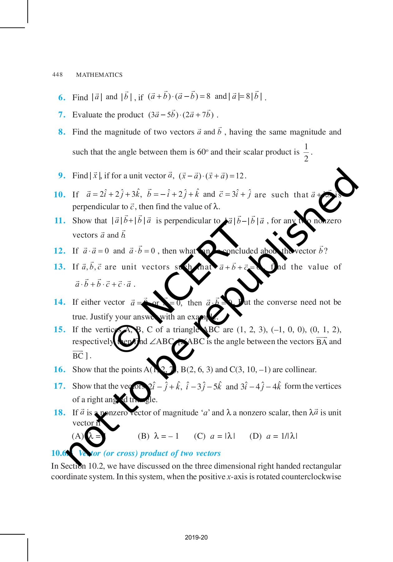 Mathematics-Part-2---Class-12 - THE MANTHAN SCHOOL - Page 174 | Flip ...