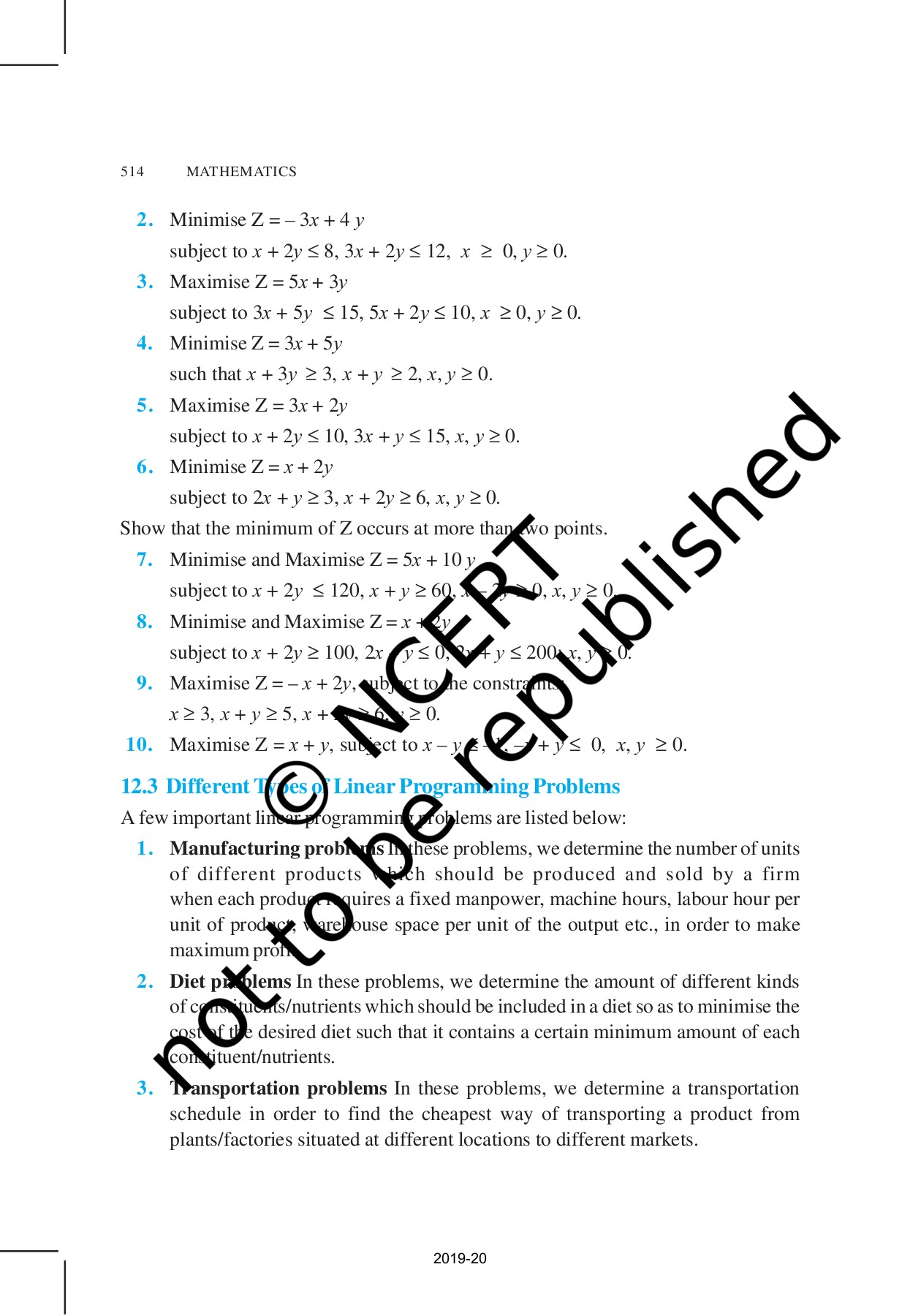Mathematics-Part-2---Class-12 - THE MANTHAN SCHOOL - Page 240 | Flip ...