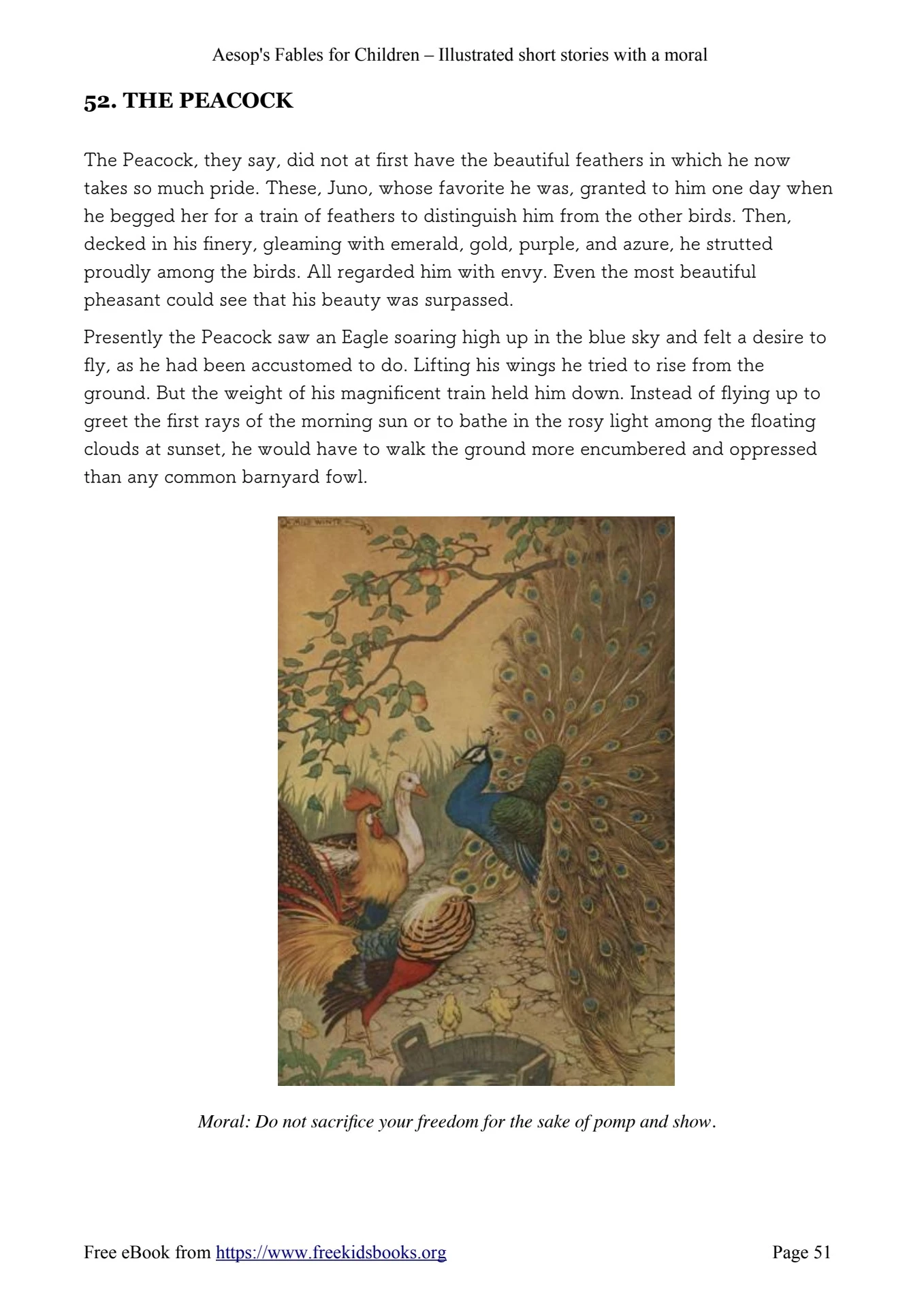 Aesops Fables for children - THE MANTHAN SCHOOL - Page 51 | Flip PDF ...