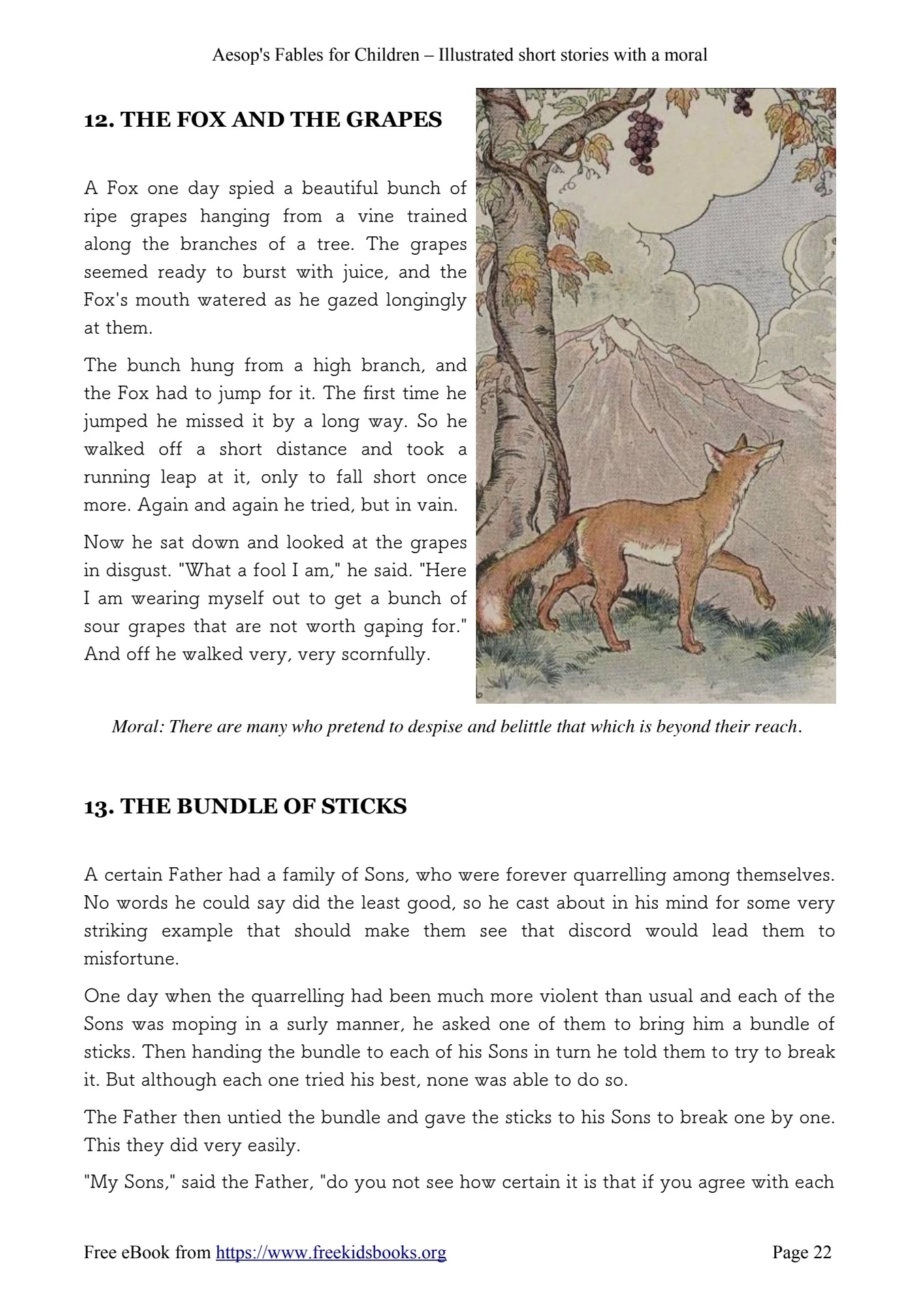 Aesops Fables for children - THE MANTHAN SCHOOL - Page 22 | Flip PDF ...