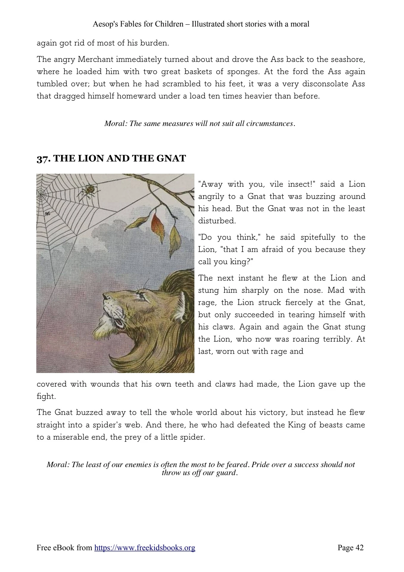Aesops Fables for children - THE MANTHAN SCHOOL - Page 42 | Flip PDF ...