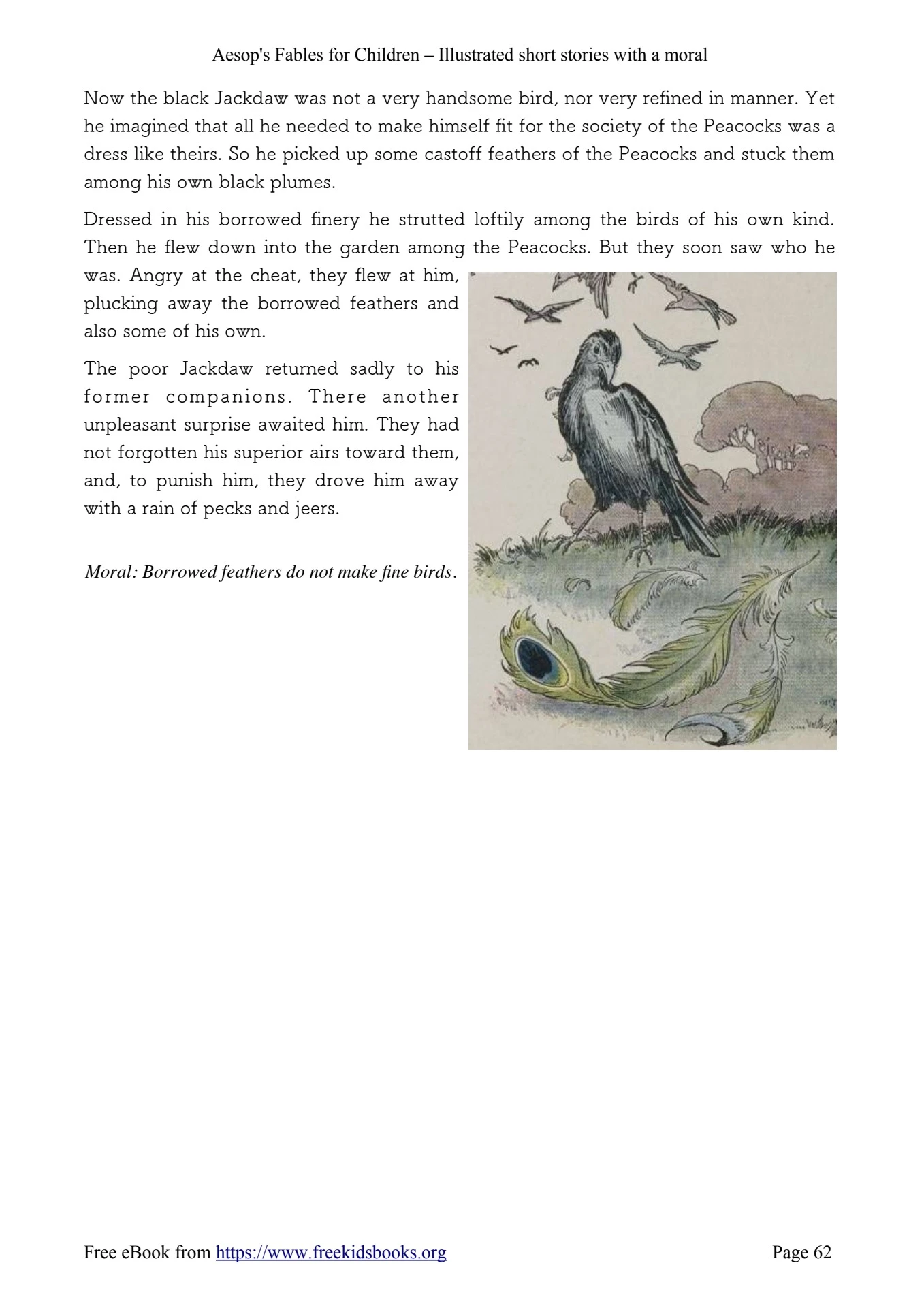 Aesops Fables for children - THE MANTHAN SCHOOL - Page 62 | Flip PDF ...