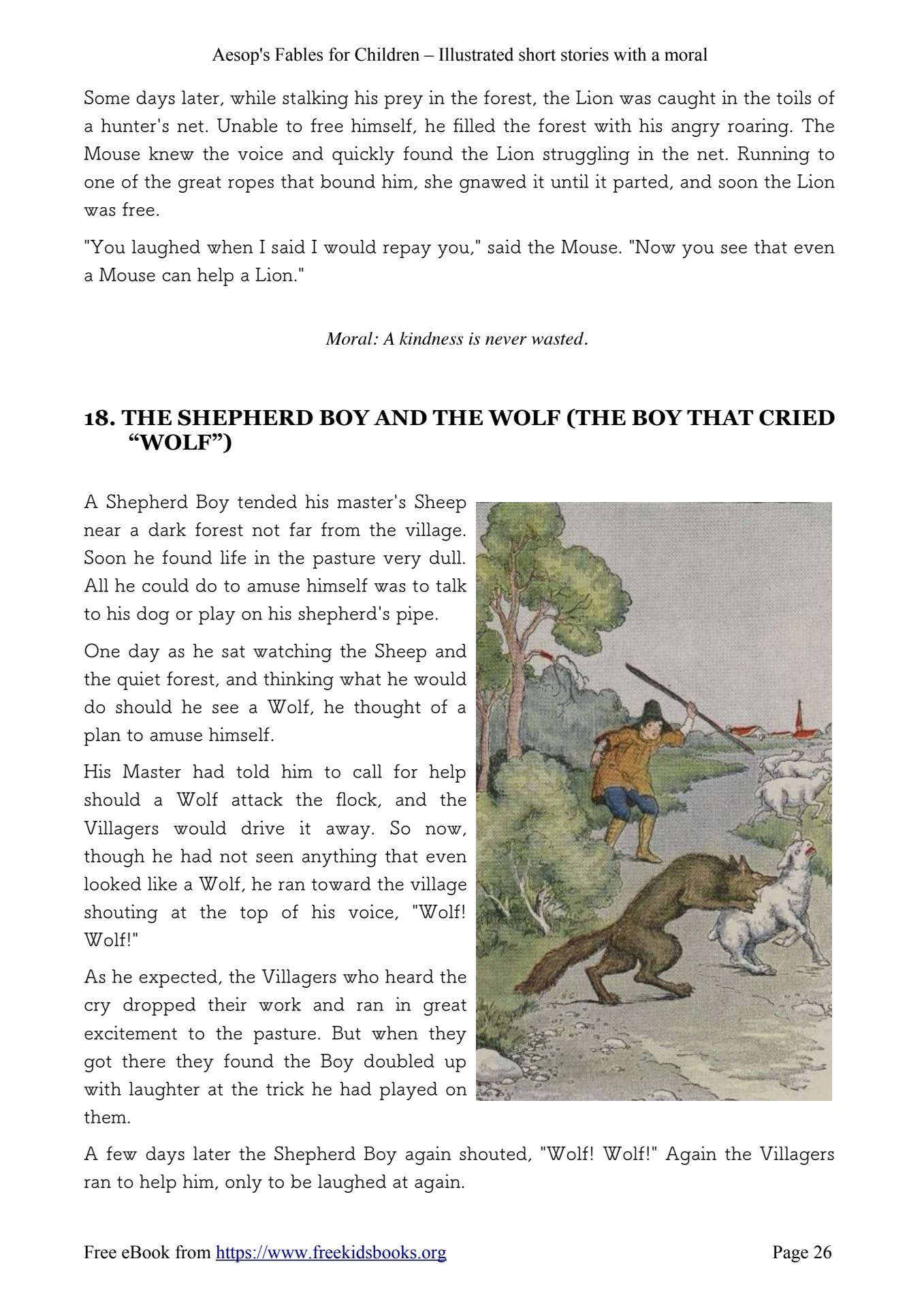 Aesops Fables for children - THE MANTHAN SCHOOL - Page 26 | Flip PDF ...
