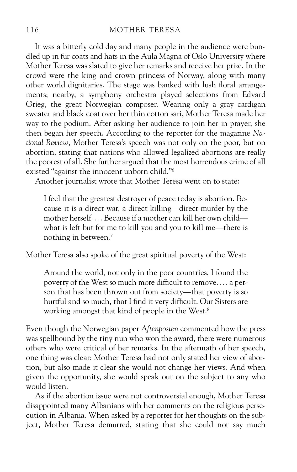 Mother Teresa - A Biography - THE MANTHAN SCHOOL - Page 134 | Flip PDF ...