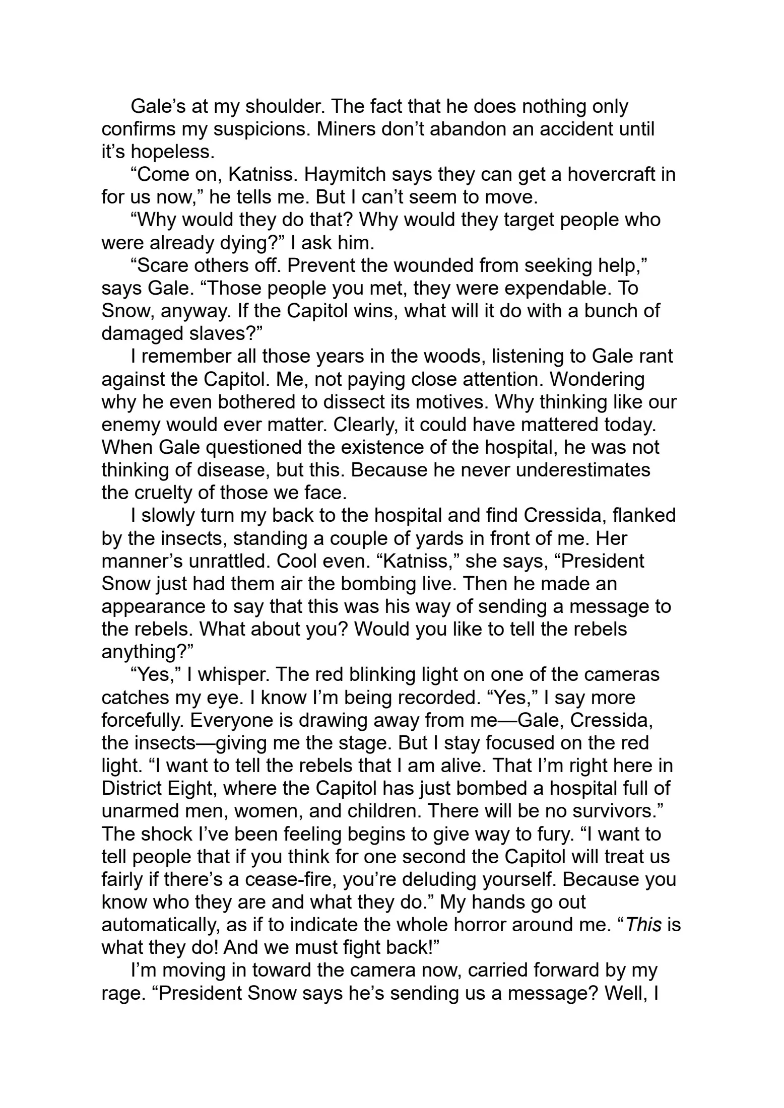 Mockingjay (The Hunger Games, Book 3) - THE MANTHAN SCHOOL - Page 72 ...