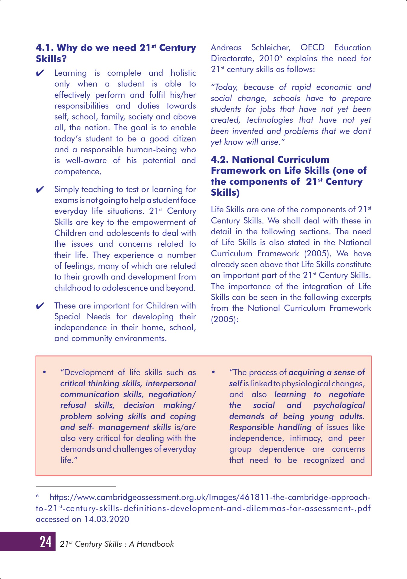 21st Century Skill Handbook - THE MANTHAN SCHOOL - Page 26 | Flip PDF ...