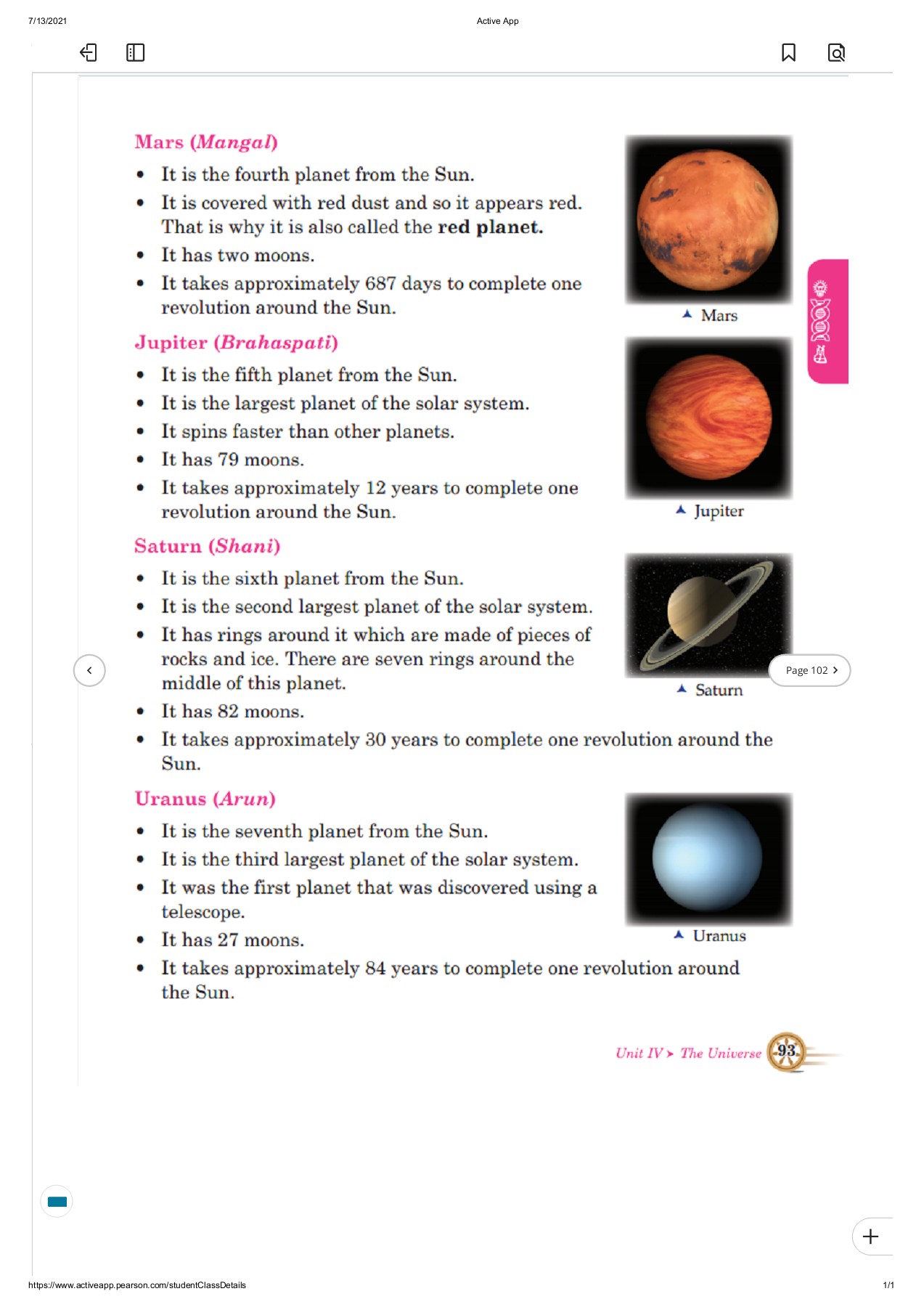 Universal Science Grade -4 - THE MANTHAN SCHOOL - Page 102 | Flip PDF ...