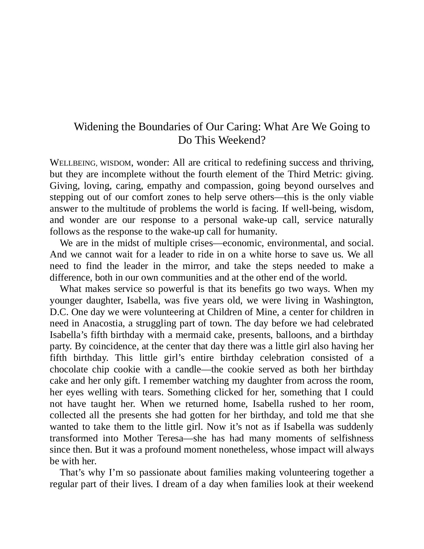 Thrive_ The Third Metric to Redefining Success and Creating a Life of ...