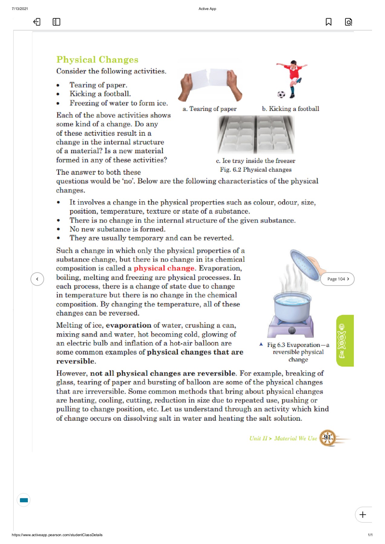 Universal Science Grade-6 - THE MANTHAN SCHOOL - Page 103 | Flip PDF ...