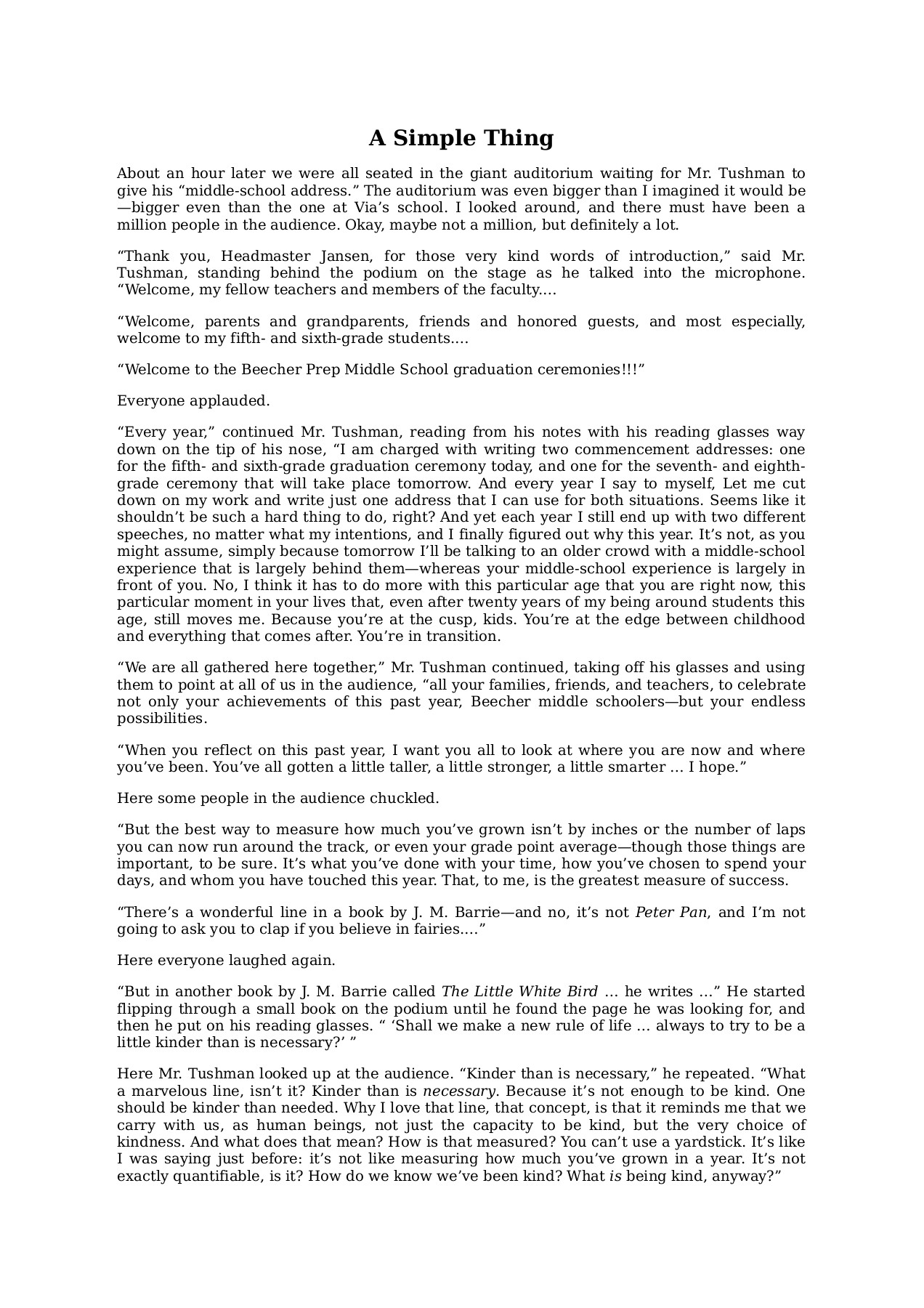 wonder-by-rj-palacio - THE MANTHAN SCHOOL - Page 198 | Flip PDF Online ...