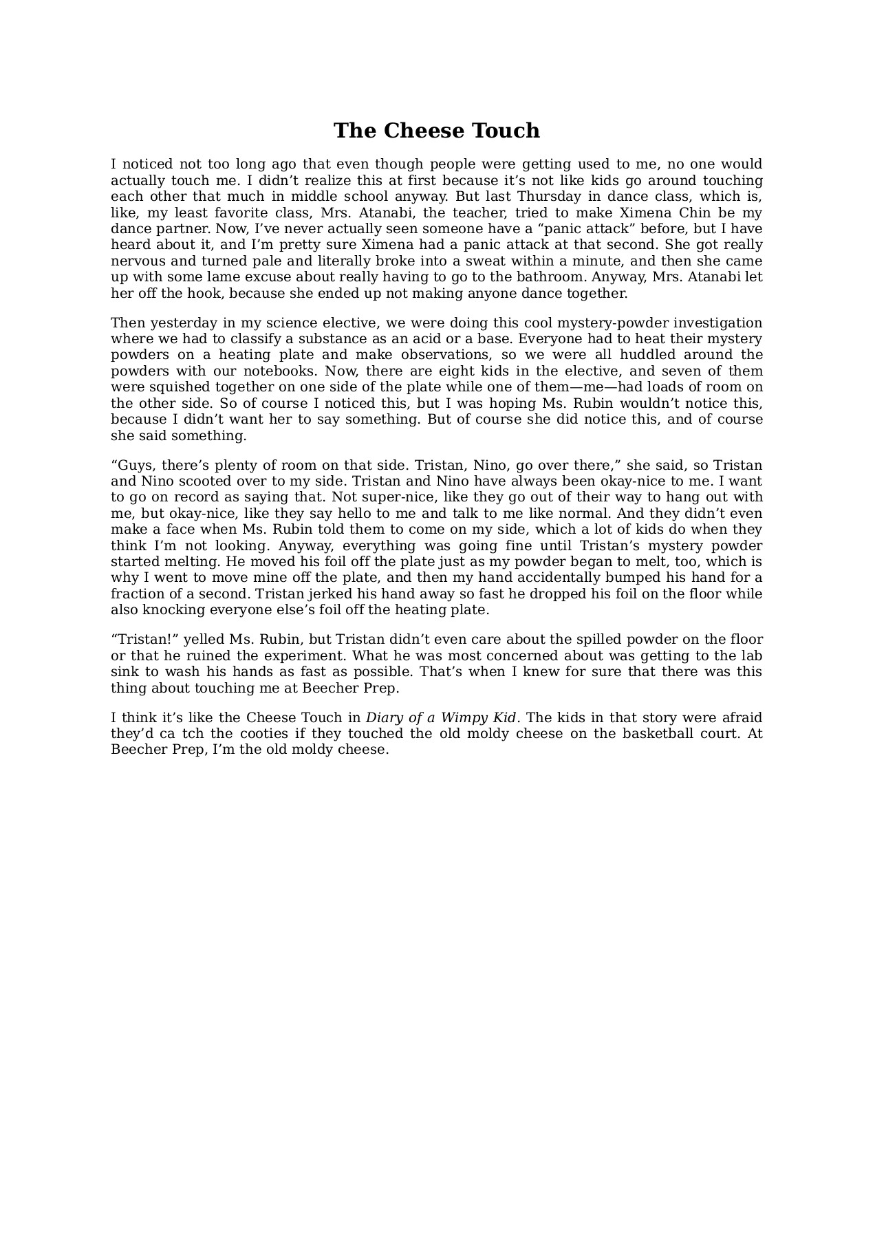 wonder-by-rj-palacio - THE MANTHAN SCHOOL - Page 55 | Flip PDF Online ...