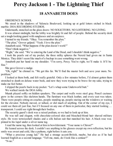 percy jackson 1 - the lightning thief - BY Rordan Rick_clone - THE ...