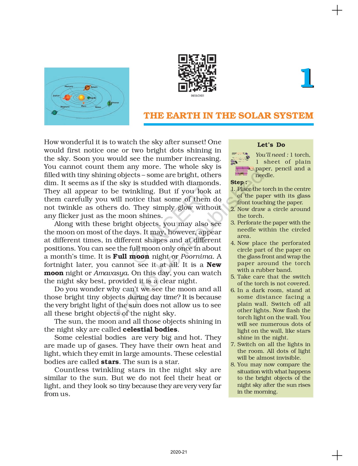 Ncert Class 6 Geography Chapter 1 The Earth In The Solar