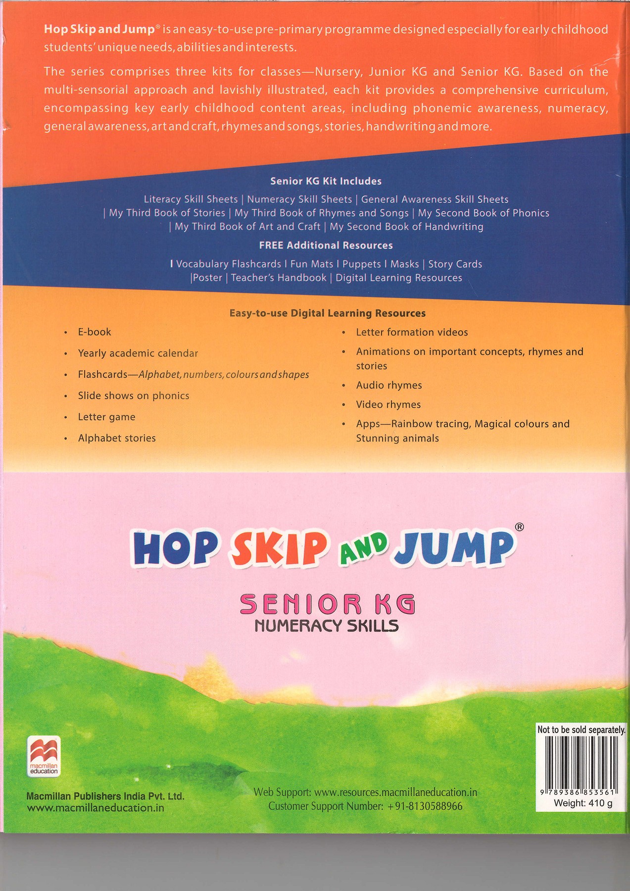 hop skip and jump k.g. numeracy skills - THE MANTHAN SCHOOL - Page 189 ...