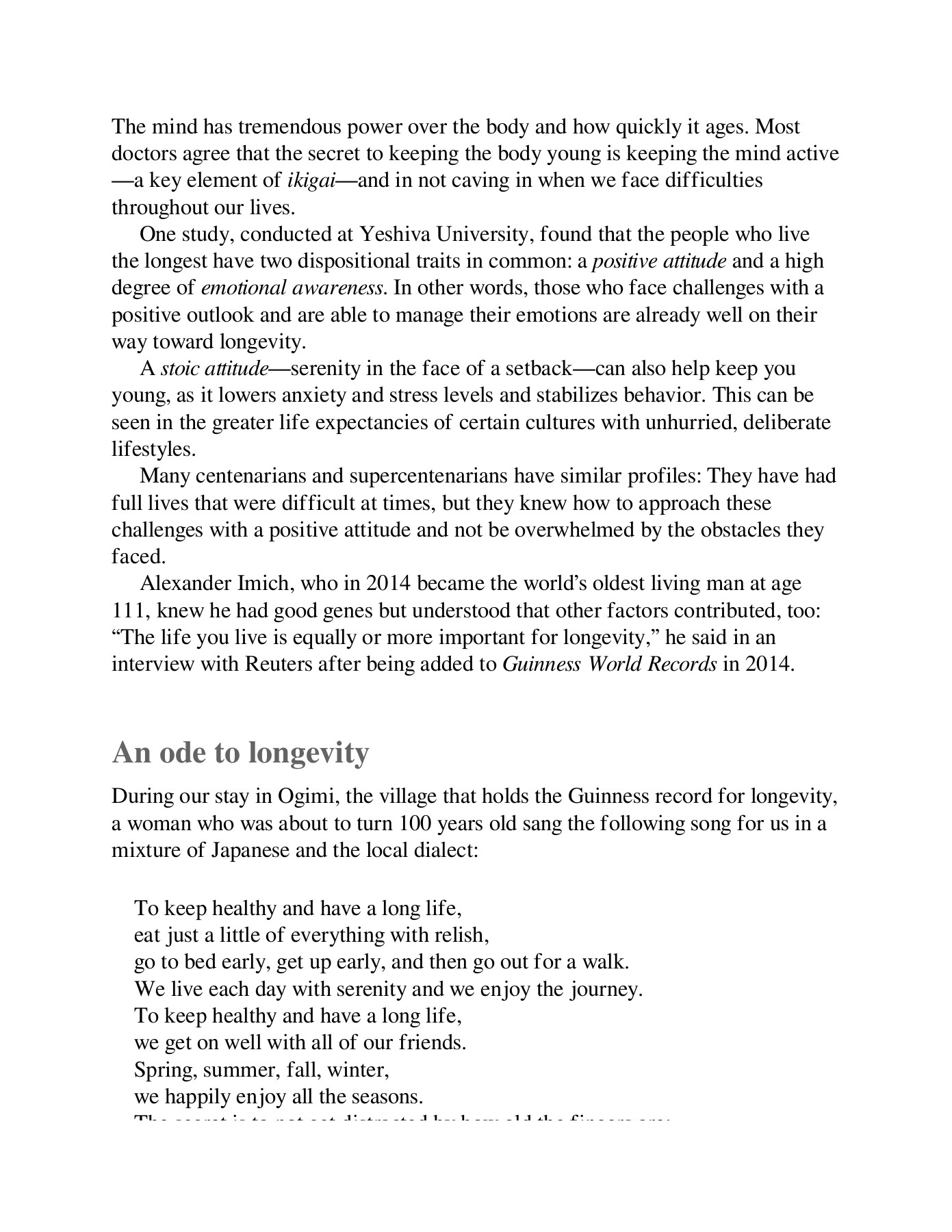 Ikigai _ the Japanese secret to a long and happy life_clone - THE ...