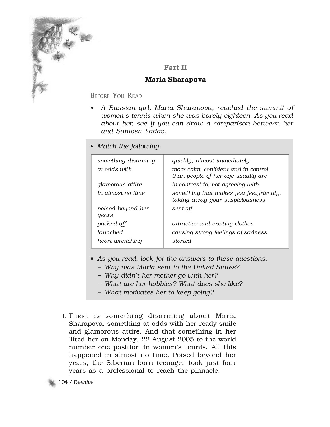 NCERT_Grade9_English_Beehive - THE MANTHAN SCHOOL - Page 106 | Flip PDF ...
