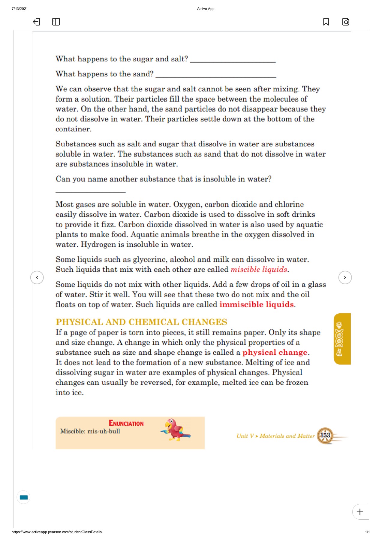 Universal Science Grade-5 - THE MANTHAN SCHOOL - Page 160 | Flip PDF ...