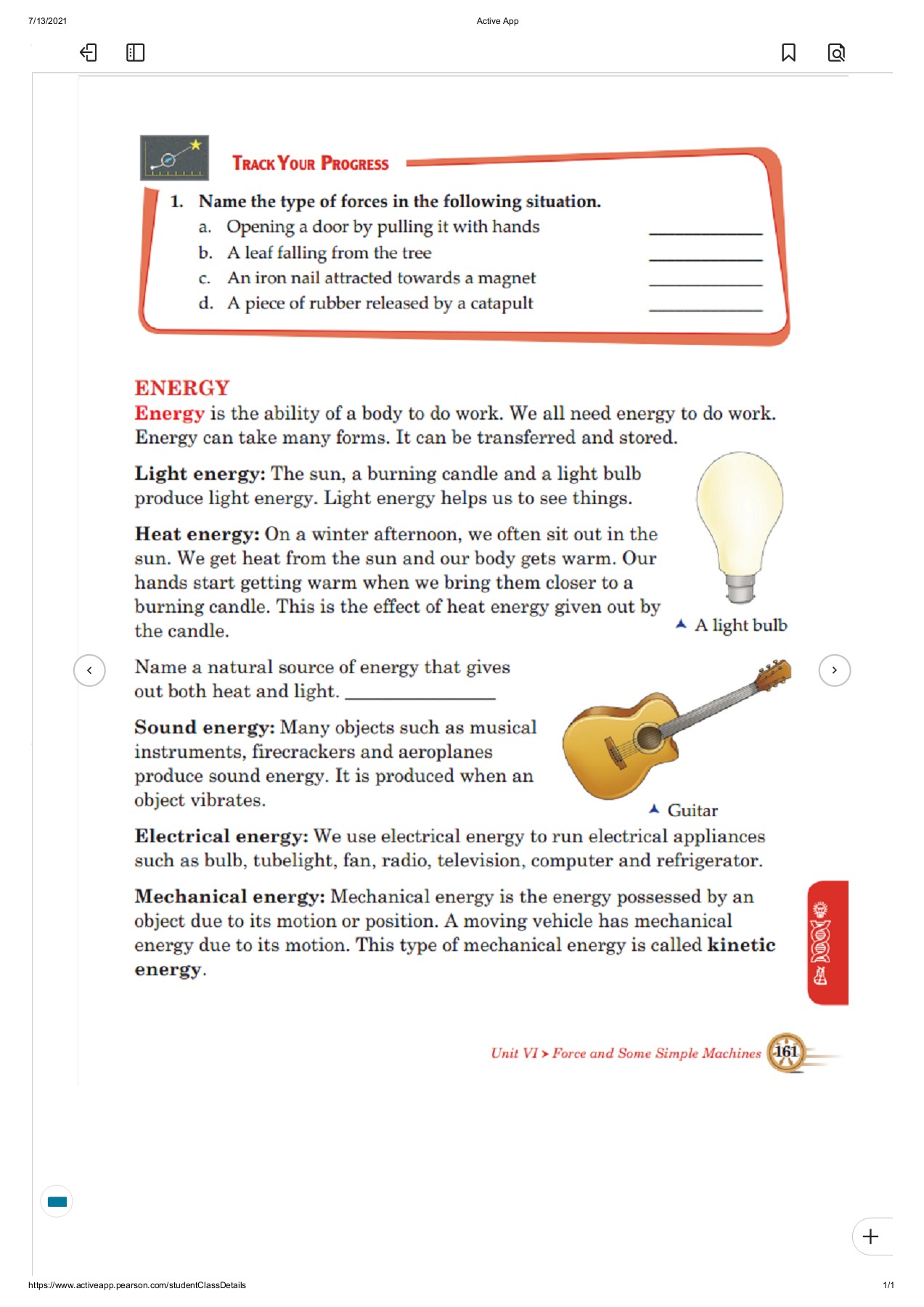 Universal Science Grade-5 - THE MANTHAN SCHOOL - Page 168 | Flip PDF ...
