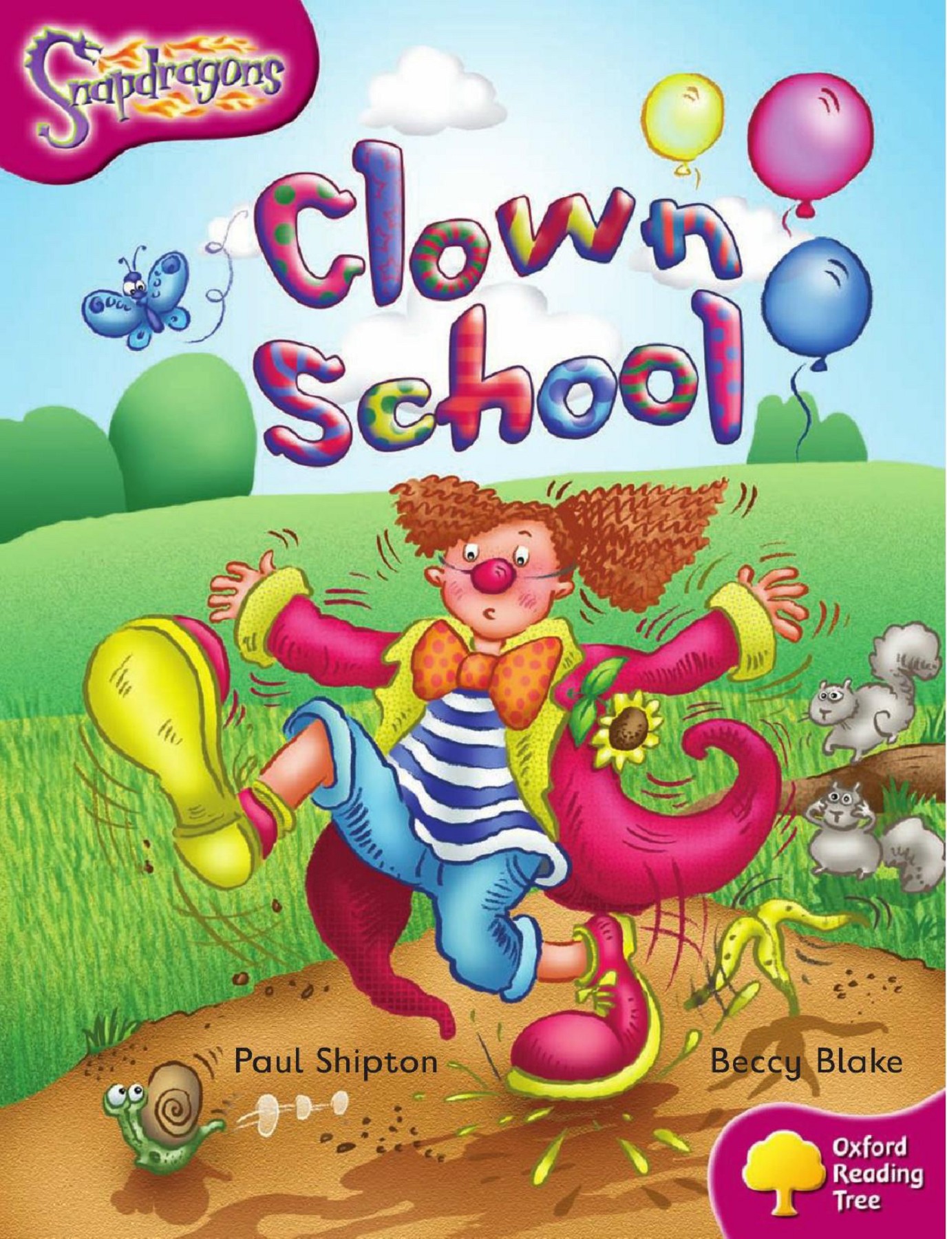 Oxford Reading Tree_ Level 10_ Snapdragons_ Clown School (Book)_clone ...