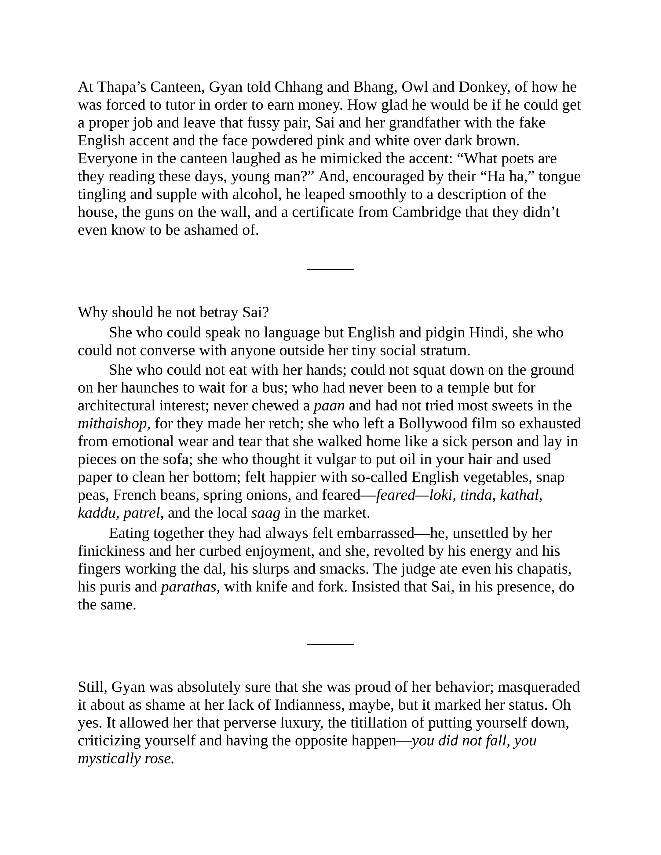 The Inheritance of Loss - THE MANTHAN SCHOOL - Page 184 | Flip PDF ...