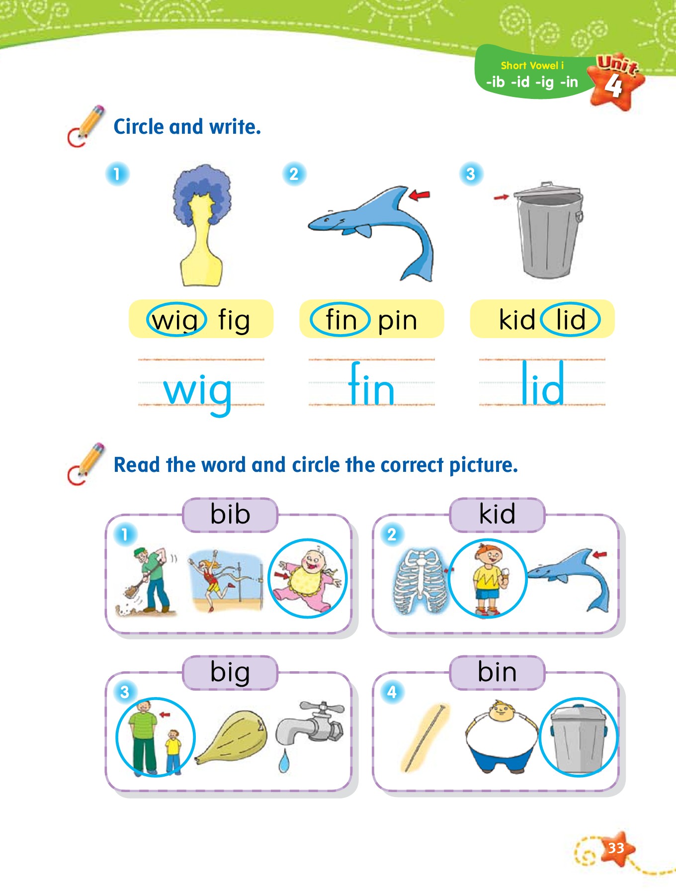 Sounds Great 2 - Short Vowel Sounds - THE MANTHAN SCHOOL - Page 34 ...