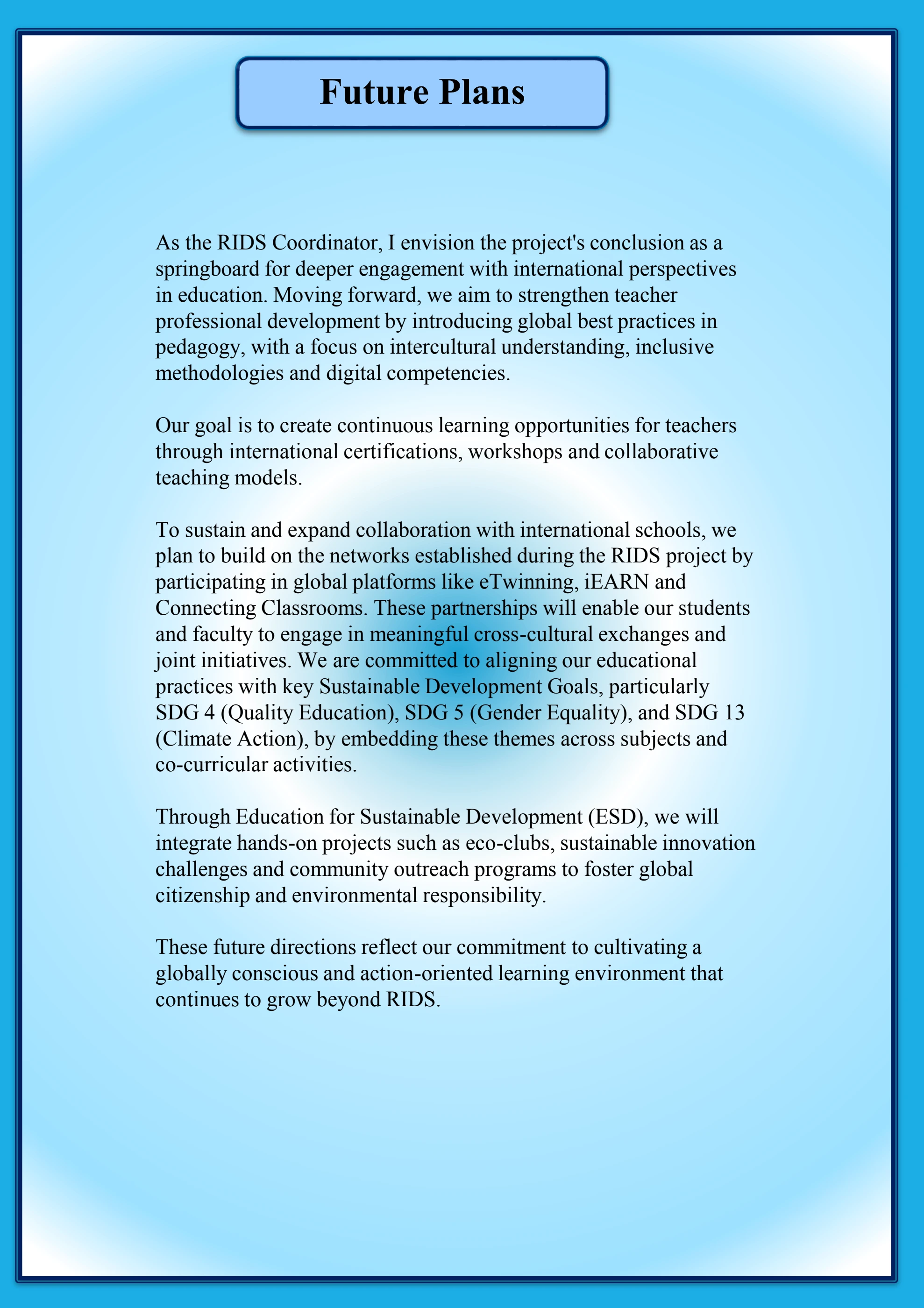 The Manthan School RIDS Dossier ID-RIDS24194 - THE MANTHAN SCHOOL ...