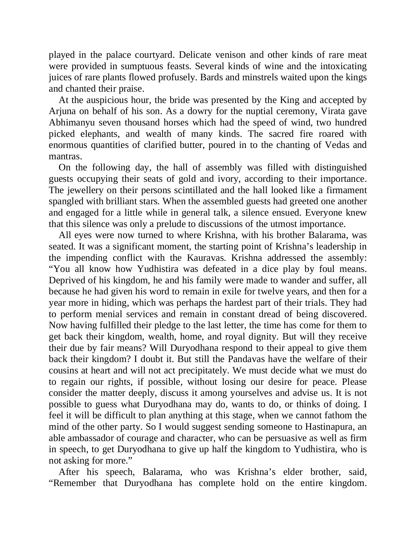 The Mahabharata_ A Shortened Modern Prose Version of the Indian Epic ...