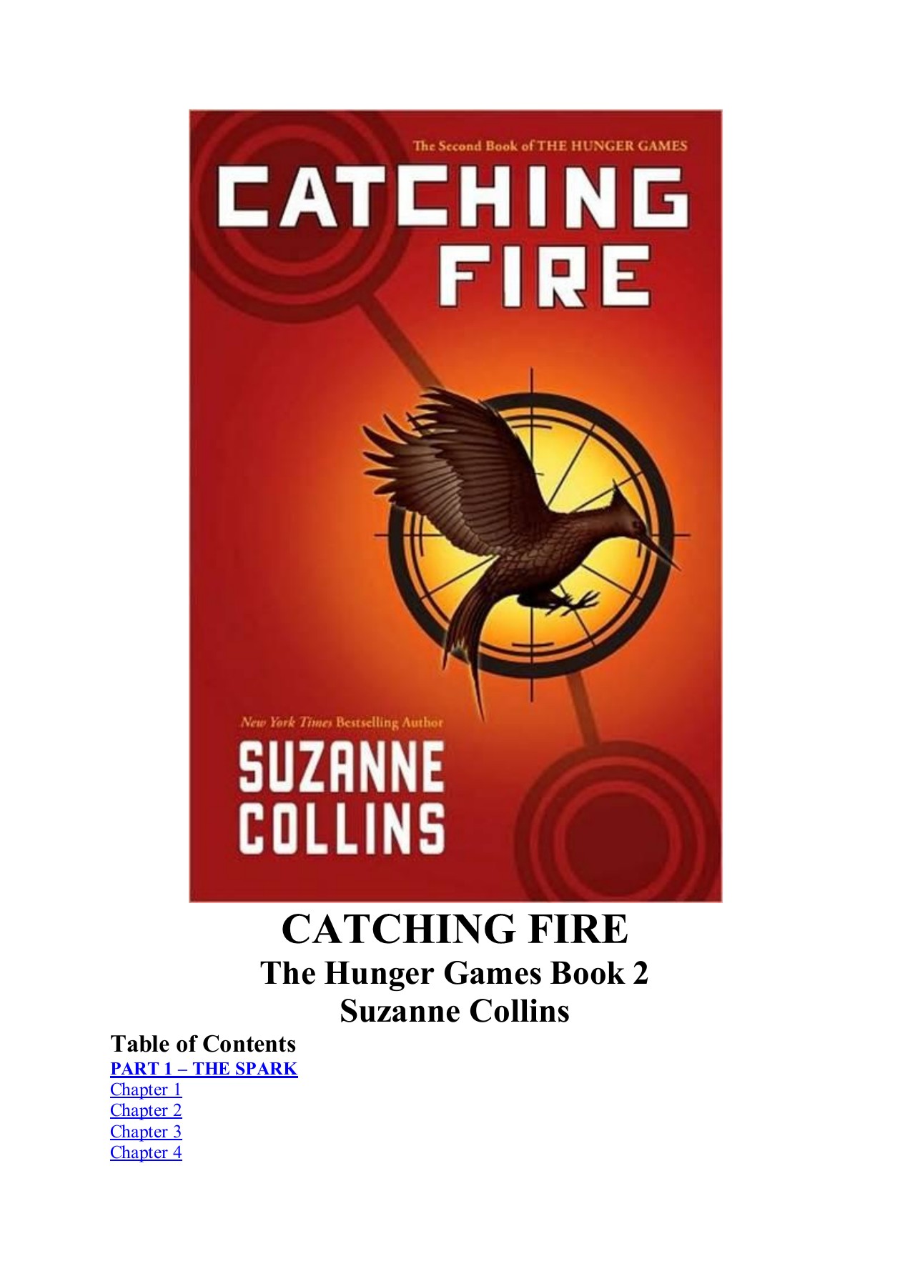 Catching fire by Suzanne Collins - THE MANTHAN SCHOOL - Page 1 - 178 ...