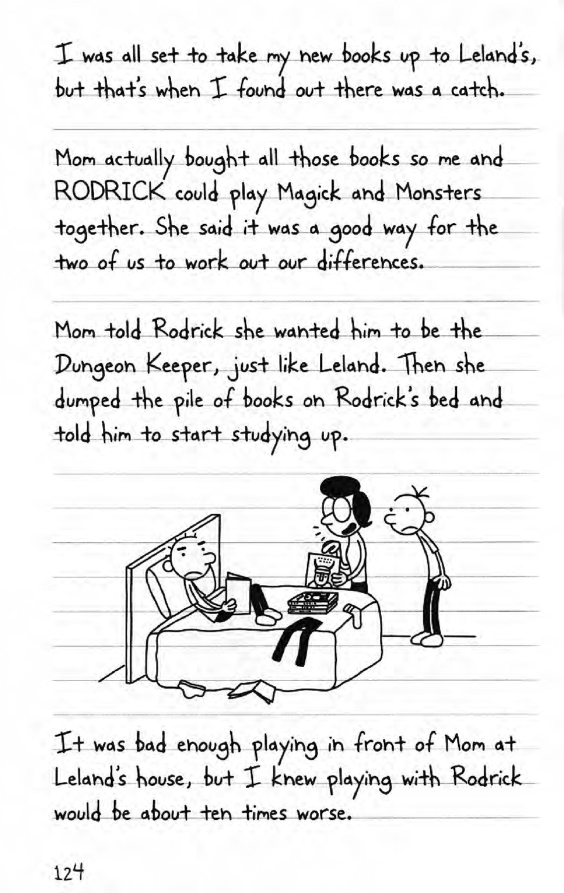 Diary Of A Wimpy Kid - Rodrick Rules - THE MANTHAN SCHOOL - Page 128 ...