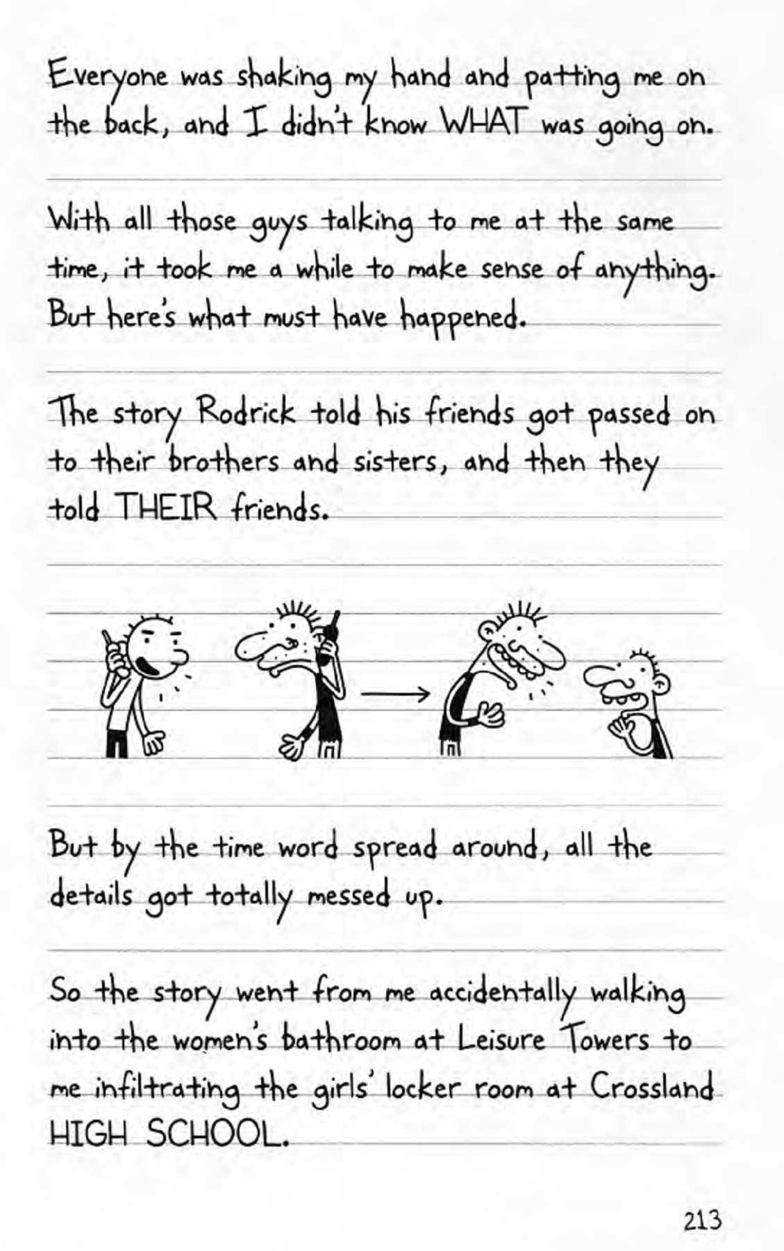 Diary Of A Wimpy Kid - Rodrick Rules - THE MANTHAN SCHOOL - Page 217 ...