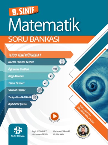 2025 BİLGİ SARMAL 9.SINIF GÜNCEL MÜFREDAT SORU BANKALARI Bookcase ...