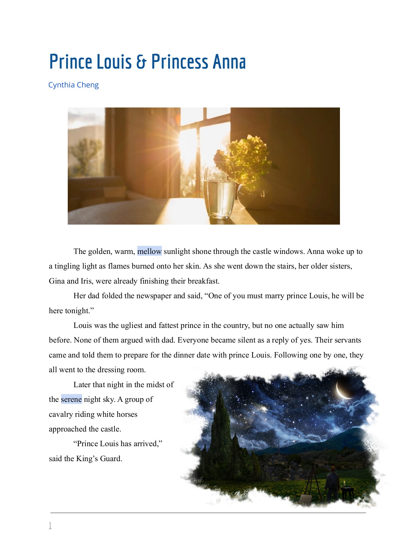 Prince Louis & Princess Anna - Cheng Cynthia - Page 1 - 4 | Flip PDF ...