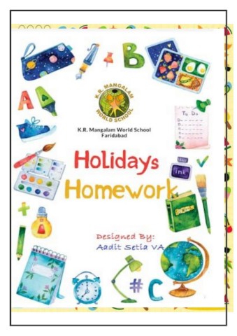 Class -Nursery Holiday Homework-2 - Anju Tiwari - Page 1 - 11 | Flip ...
