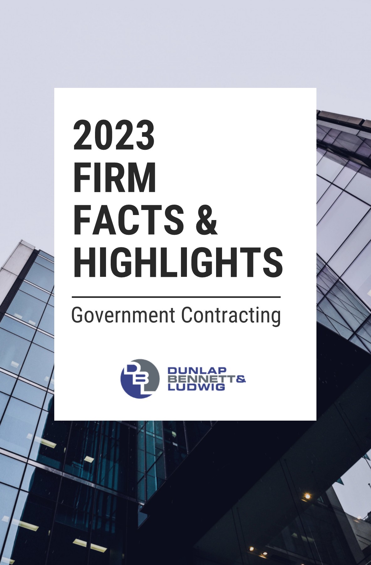 2023 Government Contracting Brochure - Dunlap Bennett & Ludwig - Page 1 ...