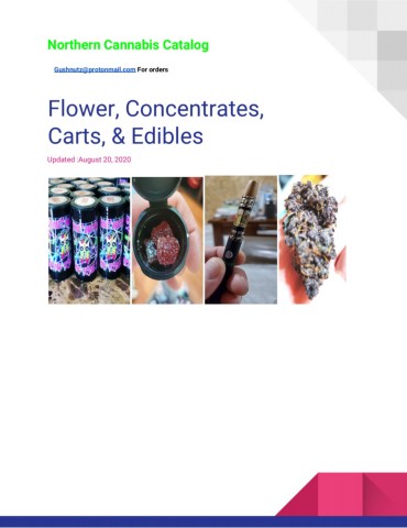 Flower, Concentrates, Carts, & Edibles