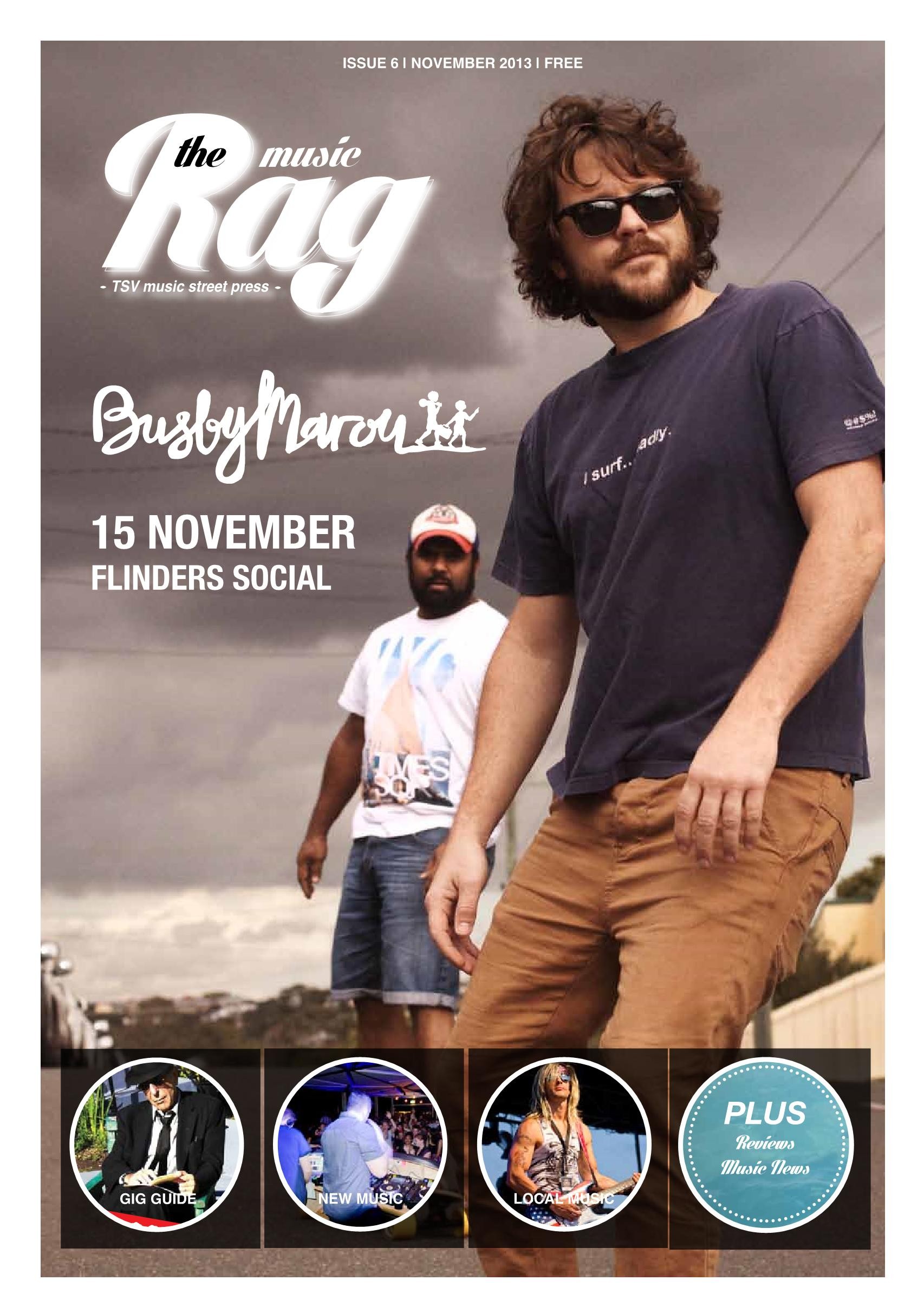 The Music Rag Issue 6 - November 2013 - devide.ka - Page 1 - 12 | Flip ...