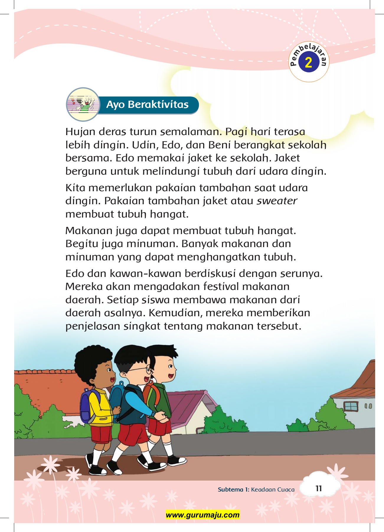 Buku Siswa Kelas 3 Tema 5 Revisi 2018 - iranurmalia02 - Halaman 17 | PDF Online | PubHTML5